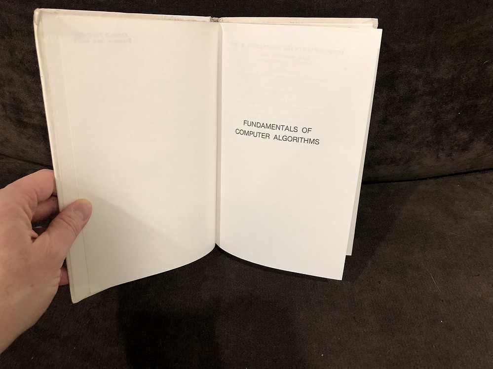 Fundamentals of Computer Algorithms, by Ellis Horowitz - Parry Game ...