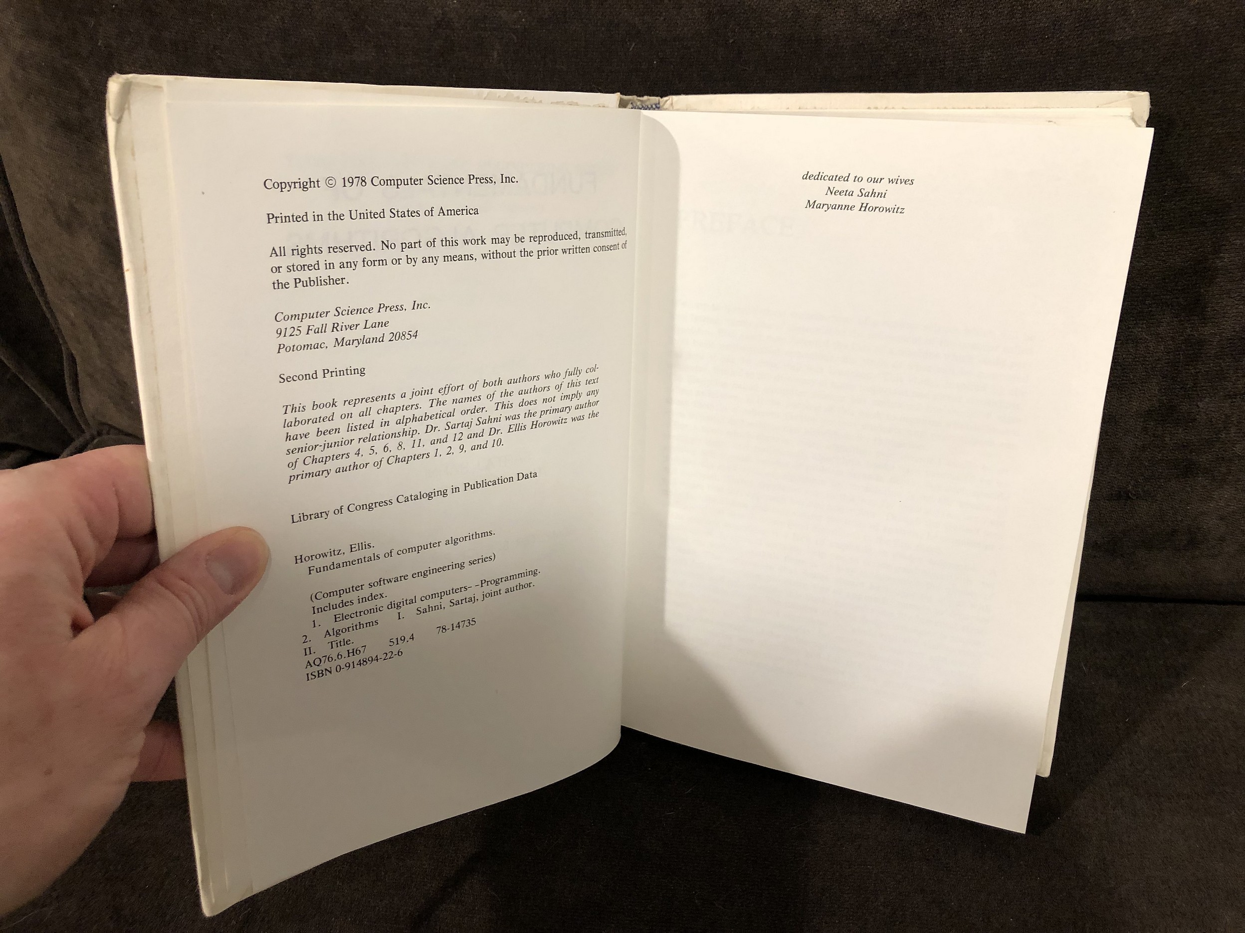 Fundamentals of Computer Algorithms, by Ellis Horowitz - Parry Game ...