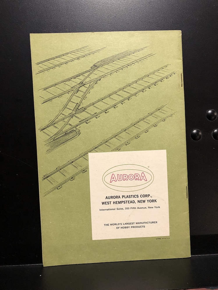 1967 Aurora Plastics Corp., Service Manual for Postage Stamp Trains ...