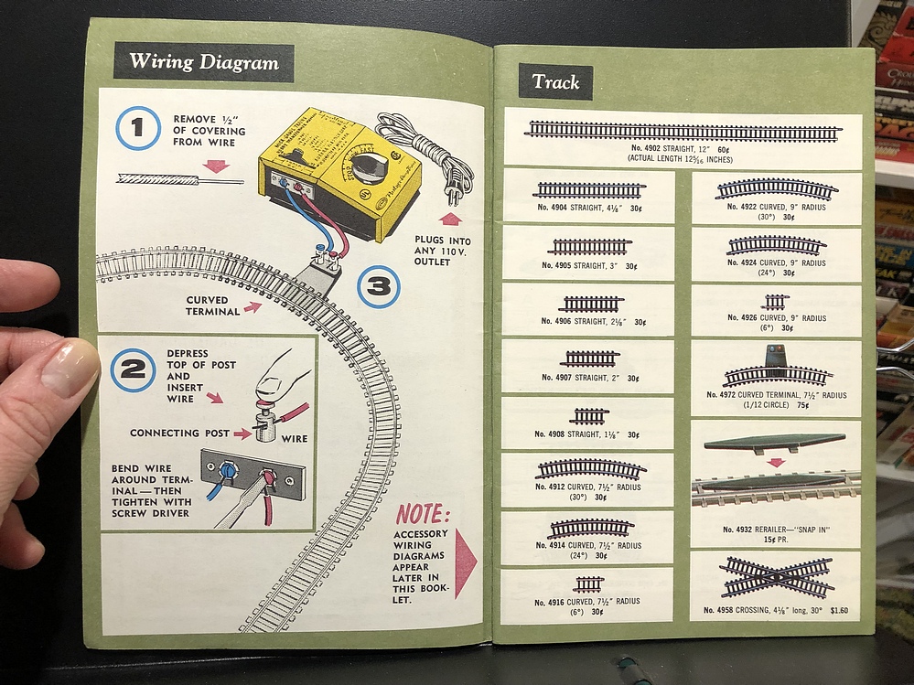 1967 Aurora Plastics Corp., Service Manual for Postage Stamp Trains ...
