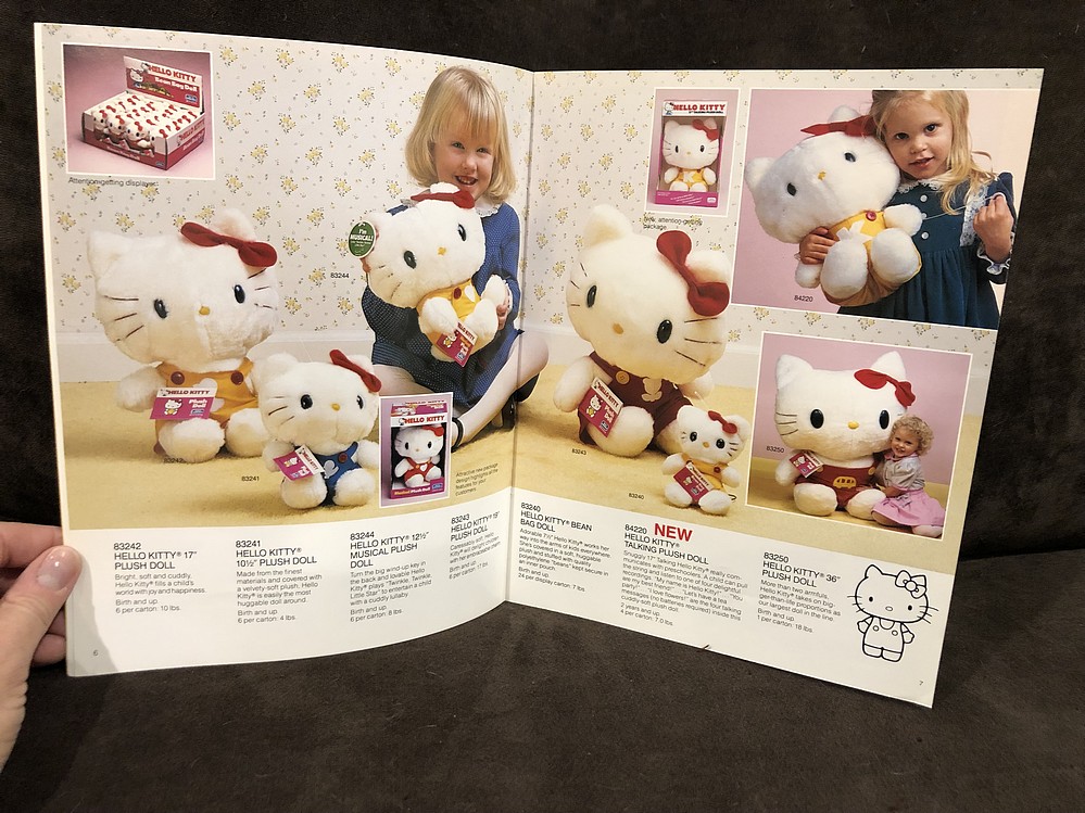 1984 Child Guidance Hello Kitty, Toy Fair Catalog - Parry Game Preserve