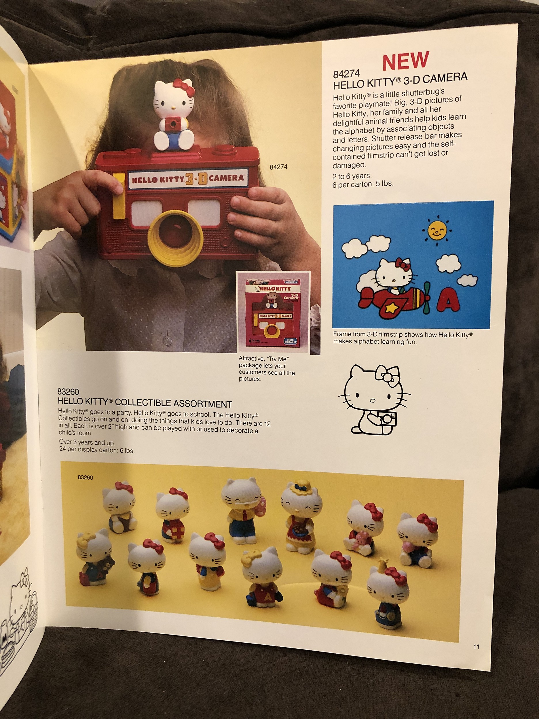 1984 Child Guidance Hello Kitty, Toy Fair Catalog - Parry Game Preserve