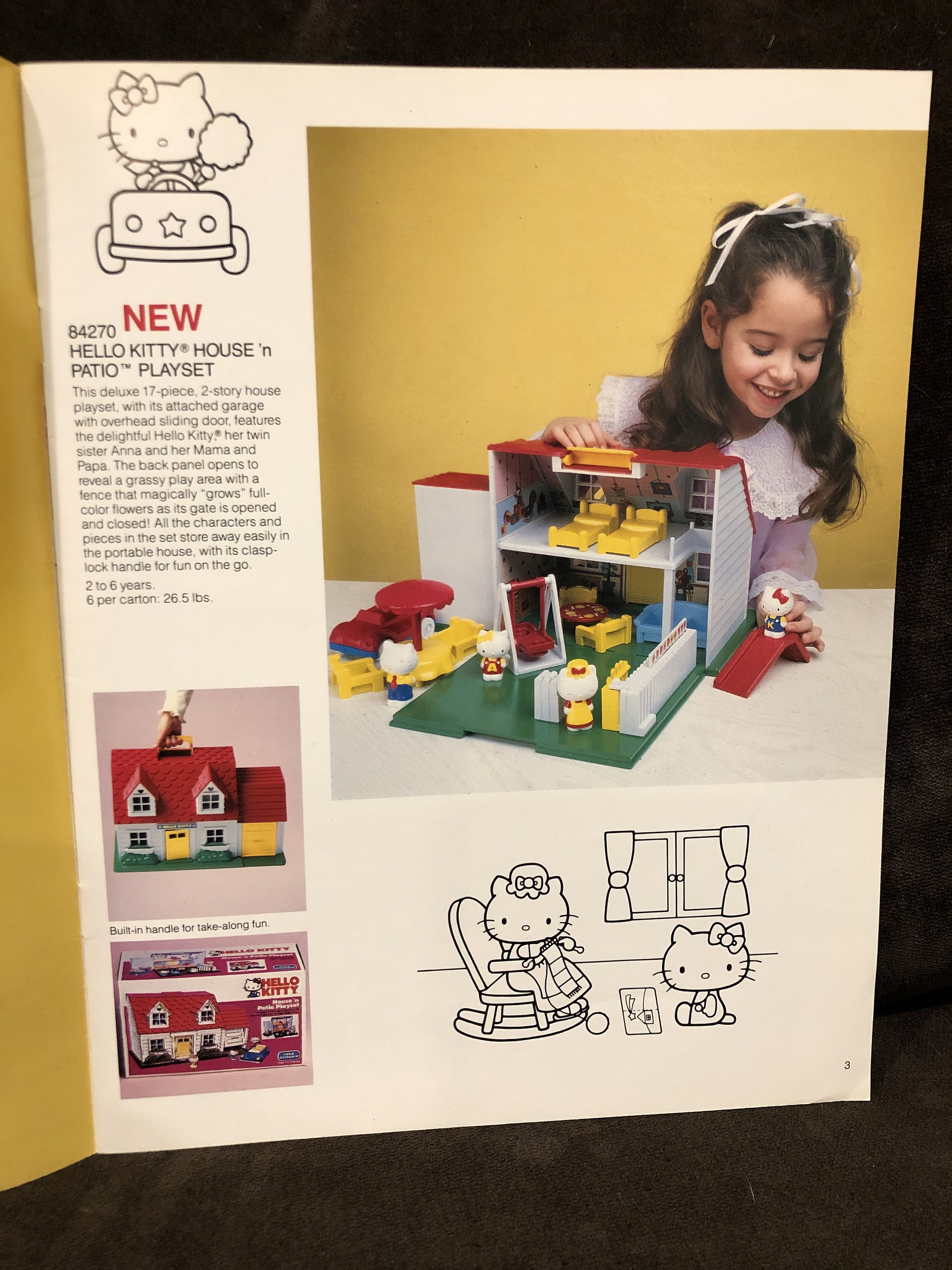 1984 Child Guidance Hello Kitty, Toy Fair Catalog - Parry Game Preserve