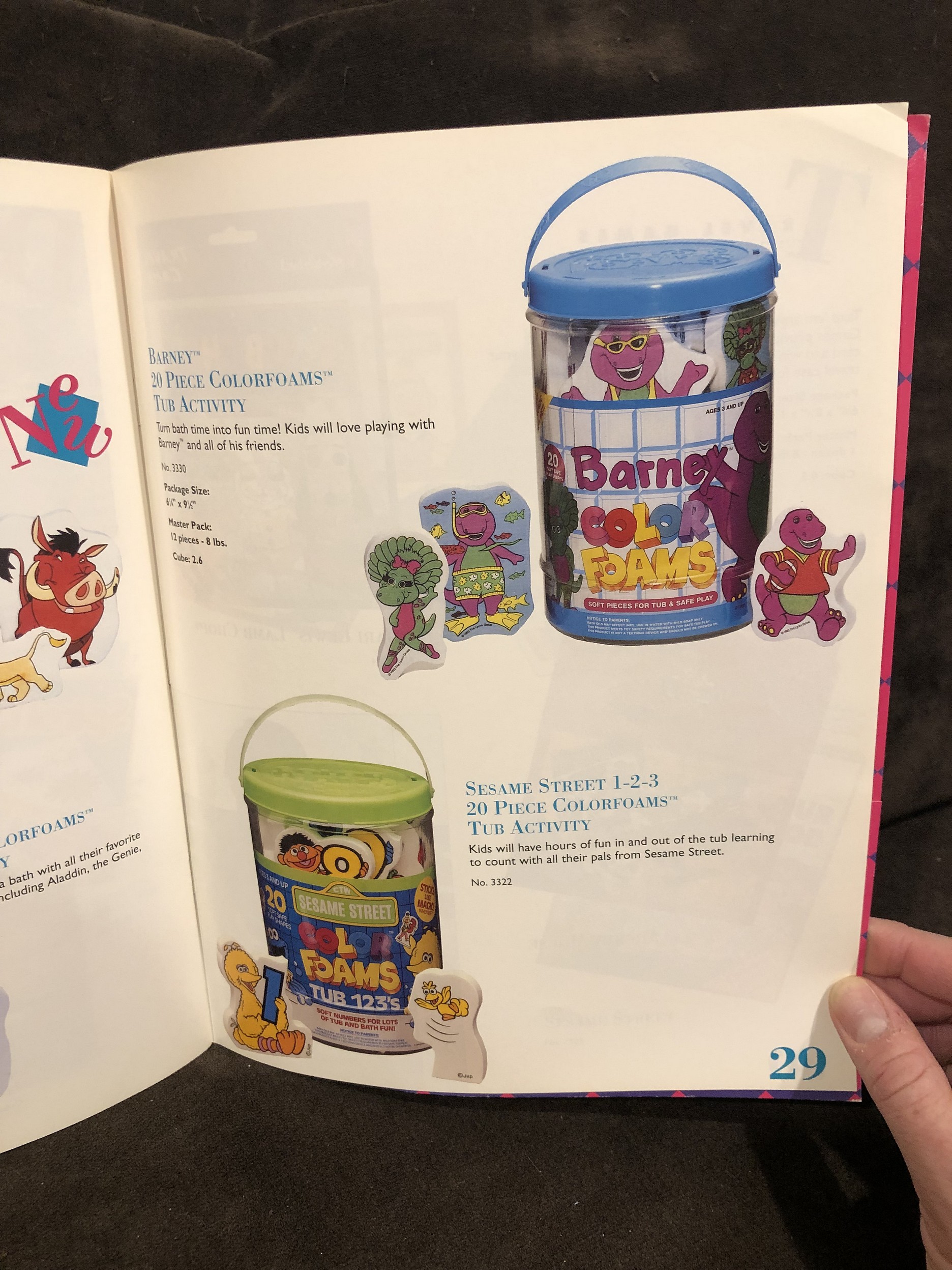 1994 Colorforms, Toy Fair Catalog - Parry Game Preserve