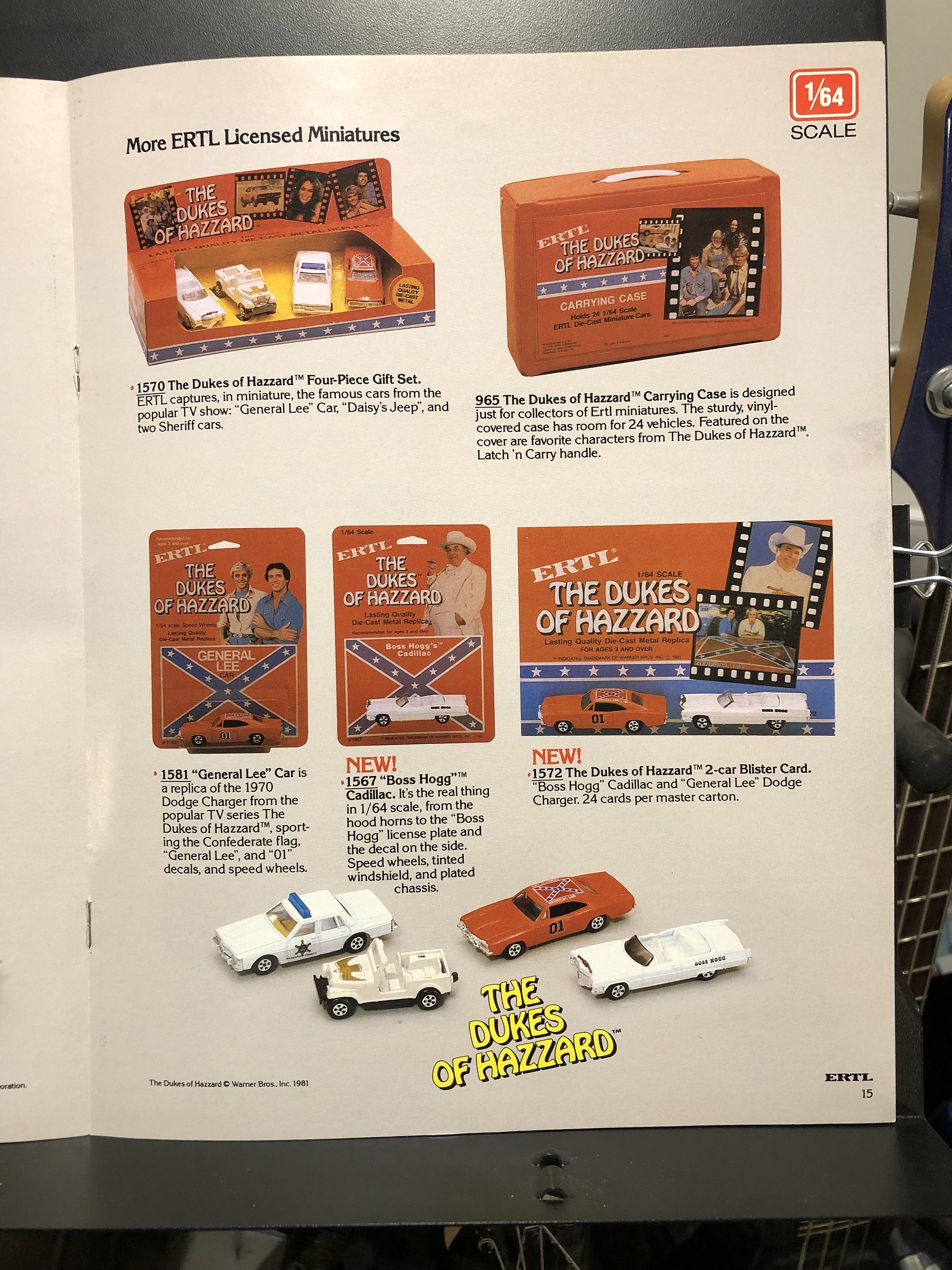 1982 Ertl Die-Cast Miniatures Toy Fair Catalog - Parry Game Preserve