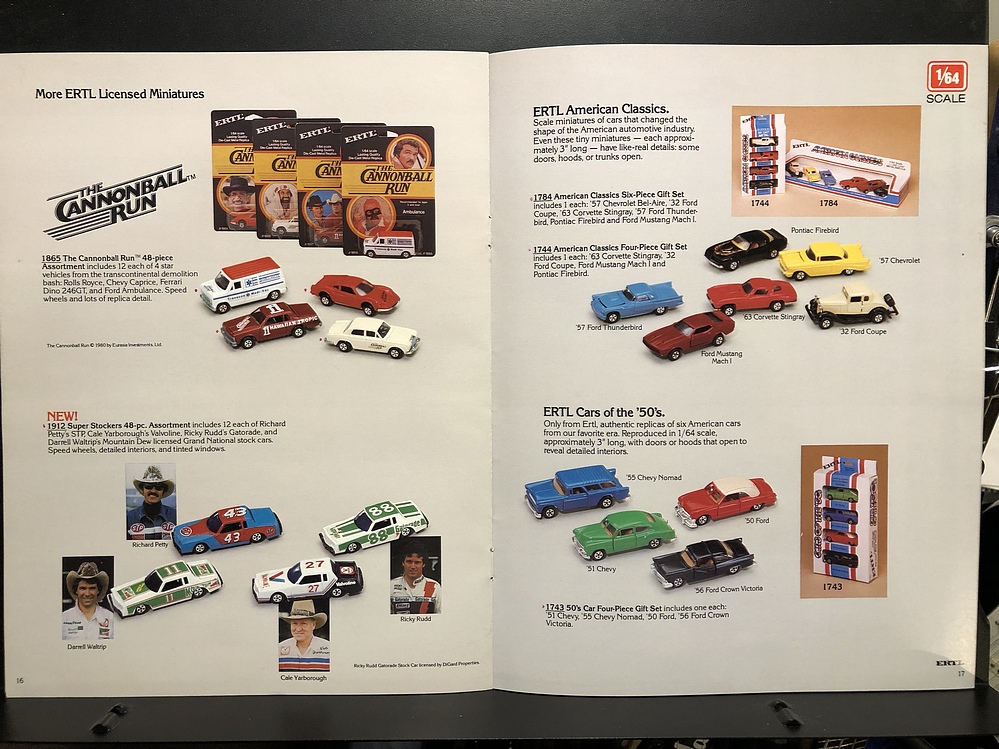 1982 Ertl Die-Cast Miniatures Toy Fair Catalog - Parry Game Preserve