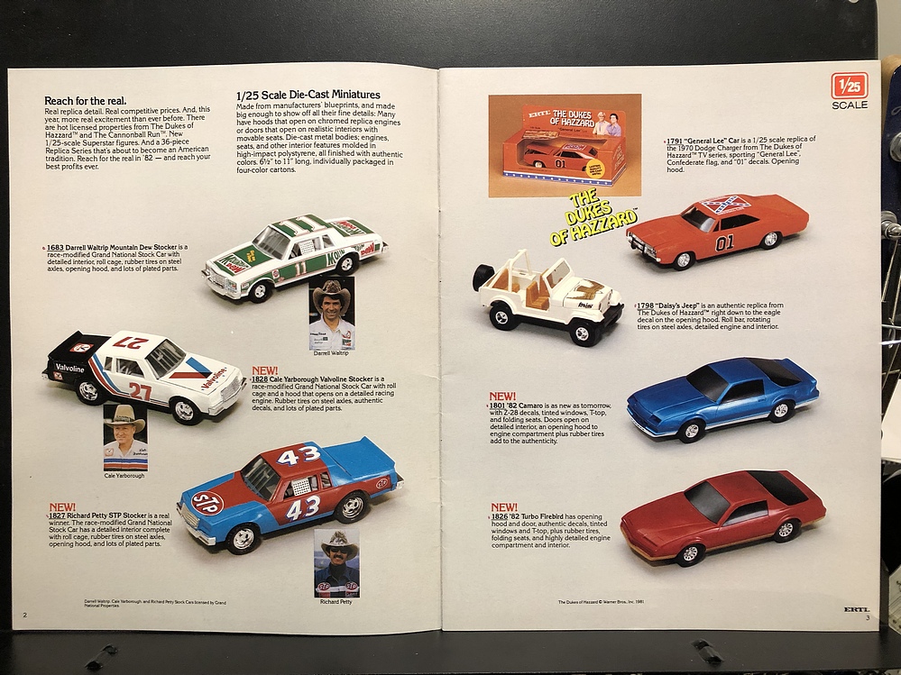 1982 Ertl Die-Cast Miniatures Toy Fair Catalog - Parry Game Preserve