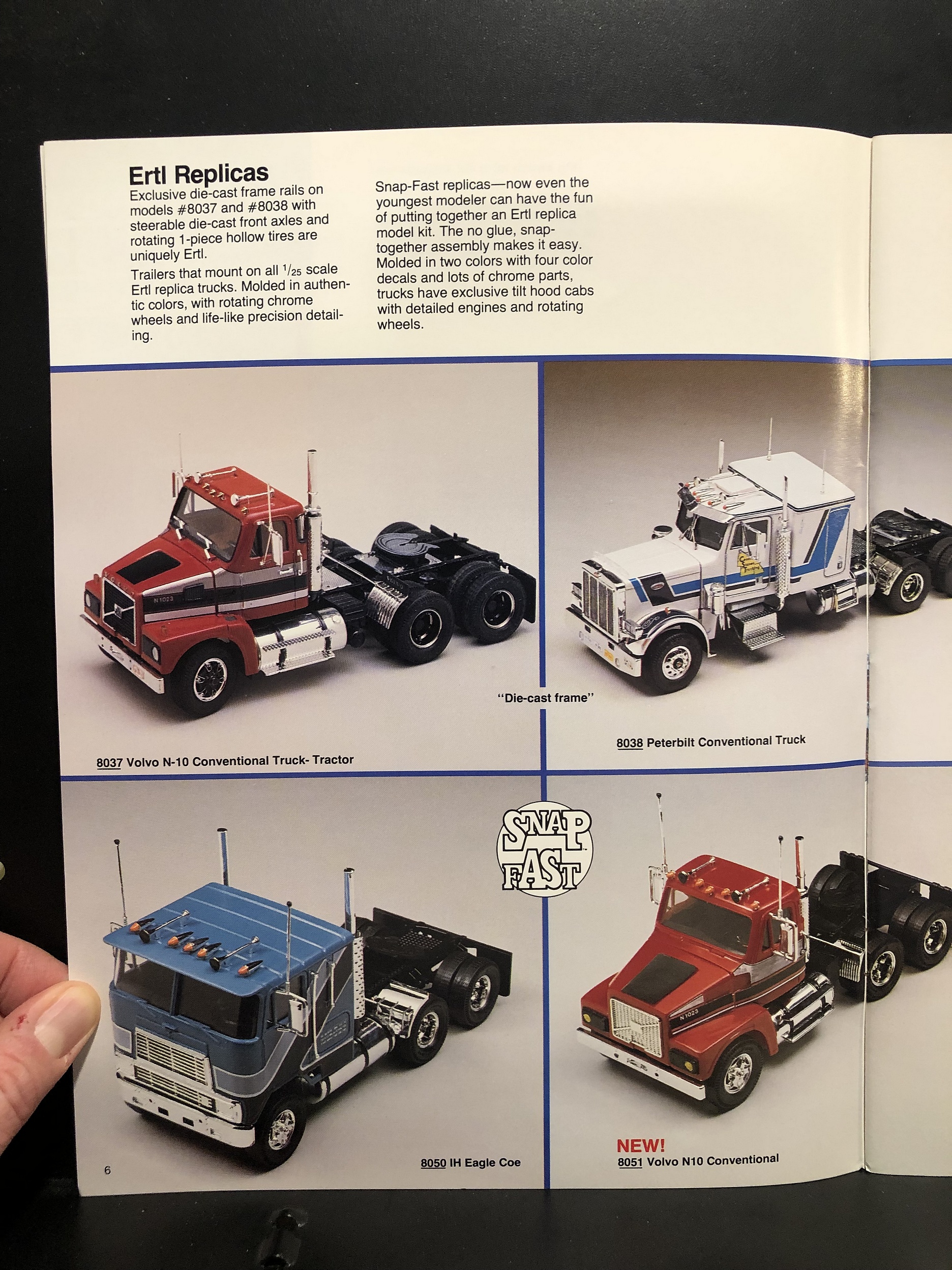 1983 Ertl Replicas Toy Fair Catalog - Parry Game Preserve