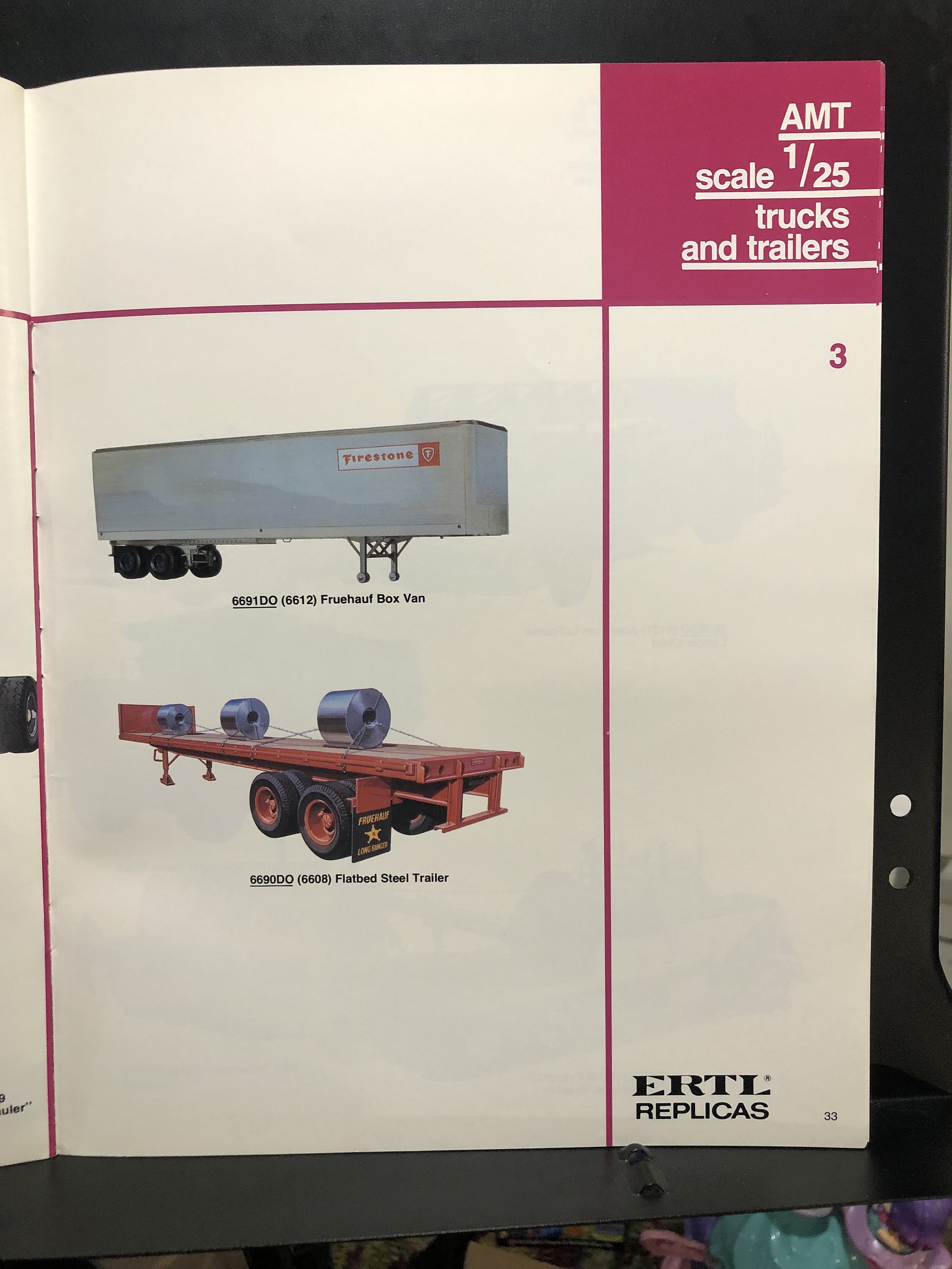1983 Ertl Replicas Toy Fair Catalog - Parry Game Preserve
