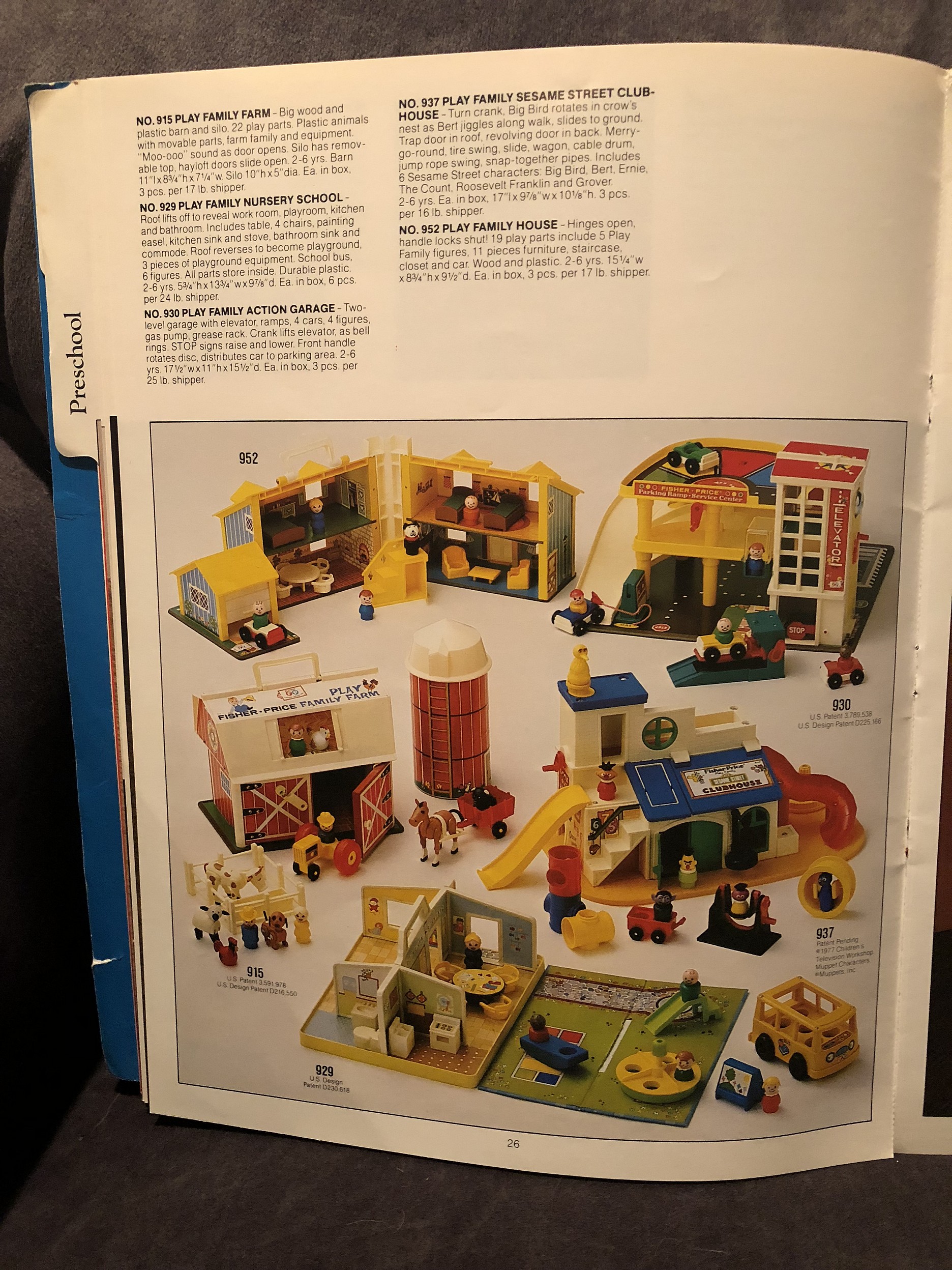 1979 Fisher-Price Toy Fair Catalog - Parry Game Preserve