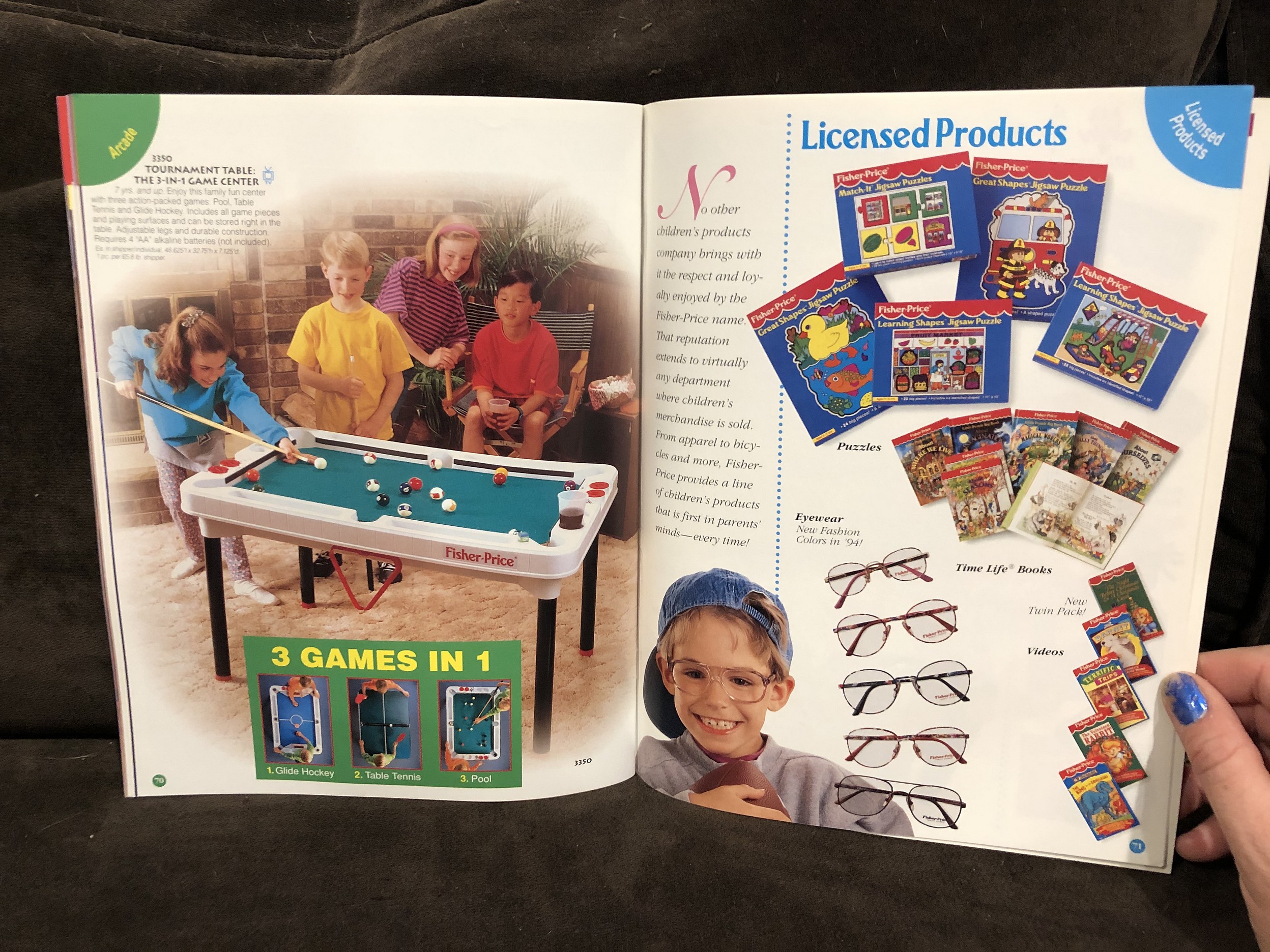 1994 Fisher-Price Toy Fair Catalog - Parry Game Preserve