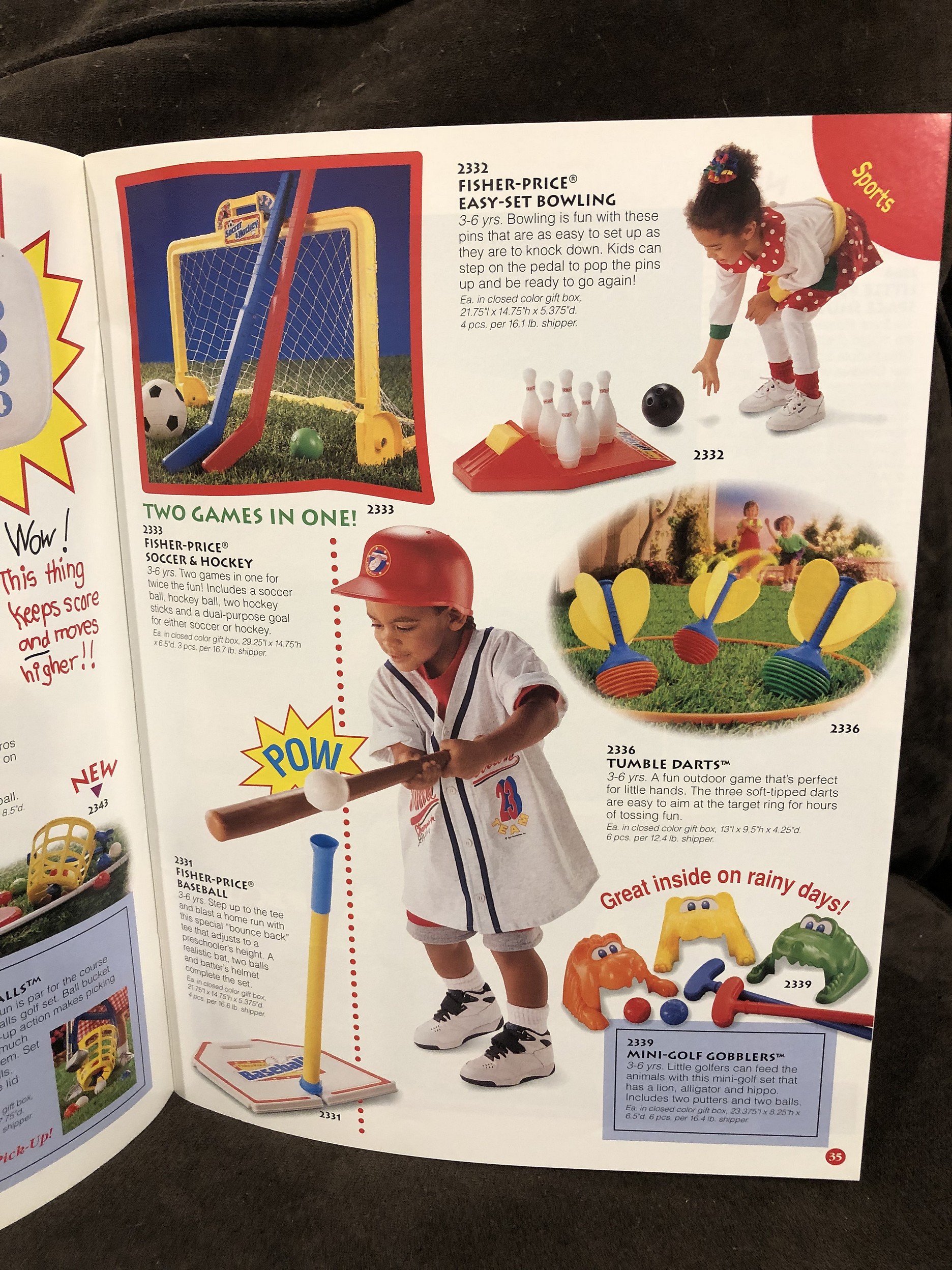 1994 Fisher-Price Toy Fair Catalog - Parry Game Preserve