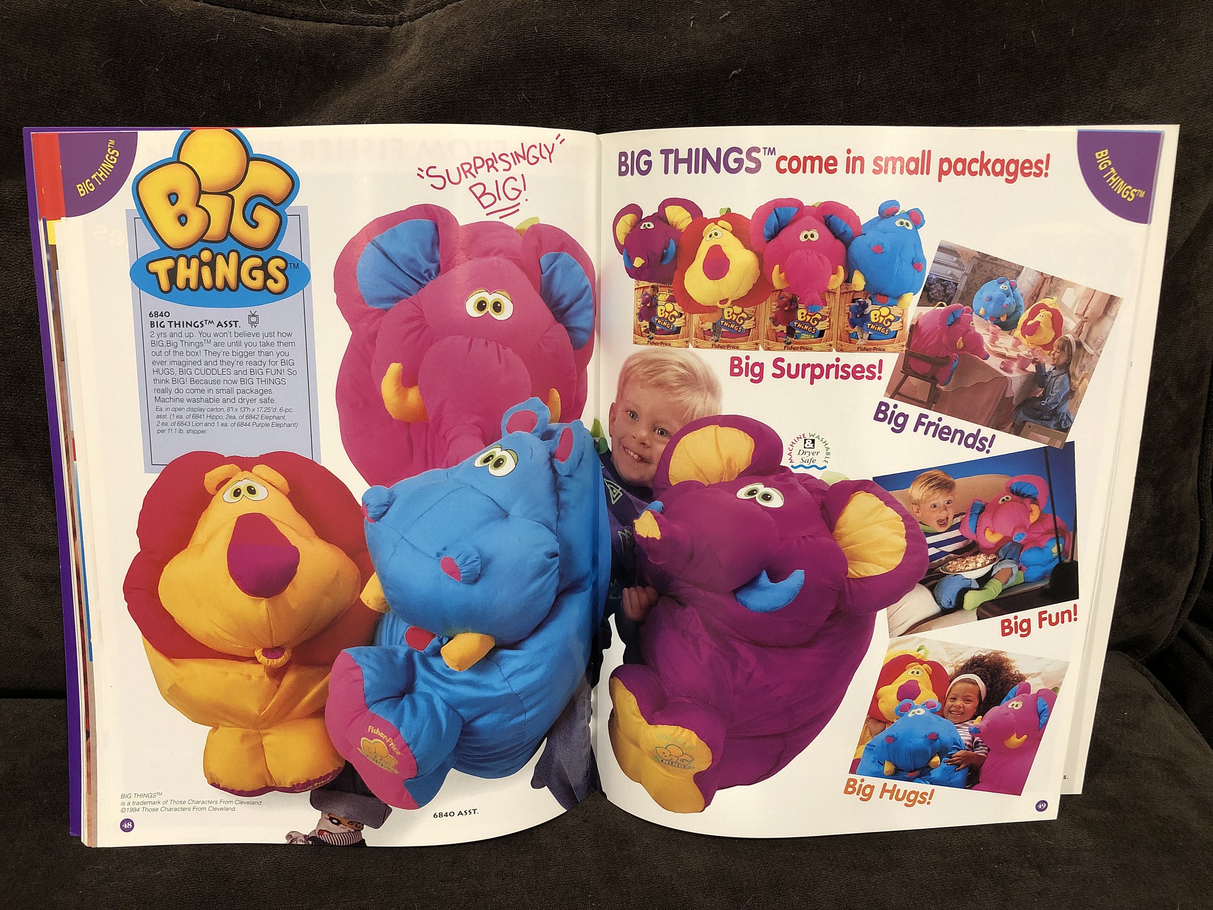 1994 Fisher-Price Toy Fair Catalog - Parry Game Preserve