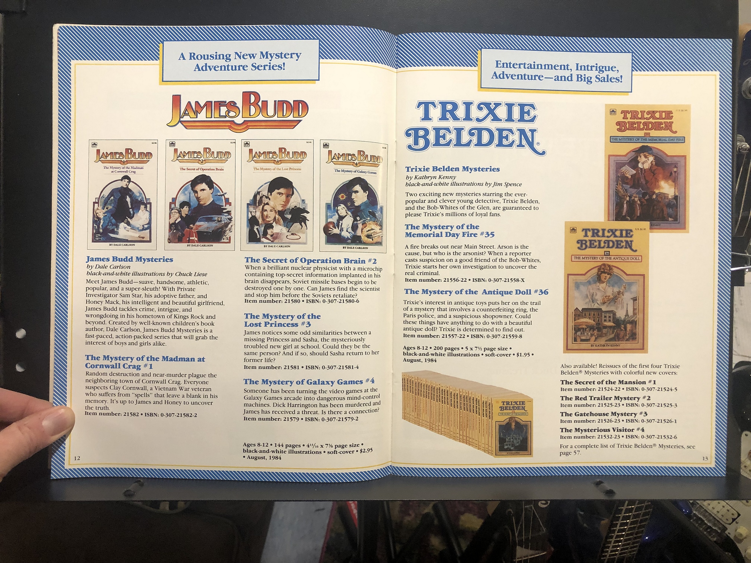 Golden Books, Fall 1984 Toy Fair Catalog - Parry Game Preserve