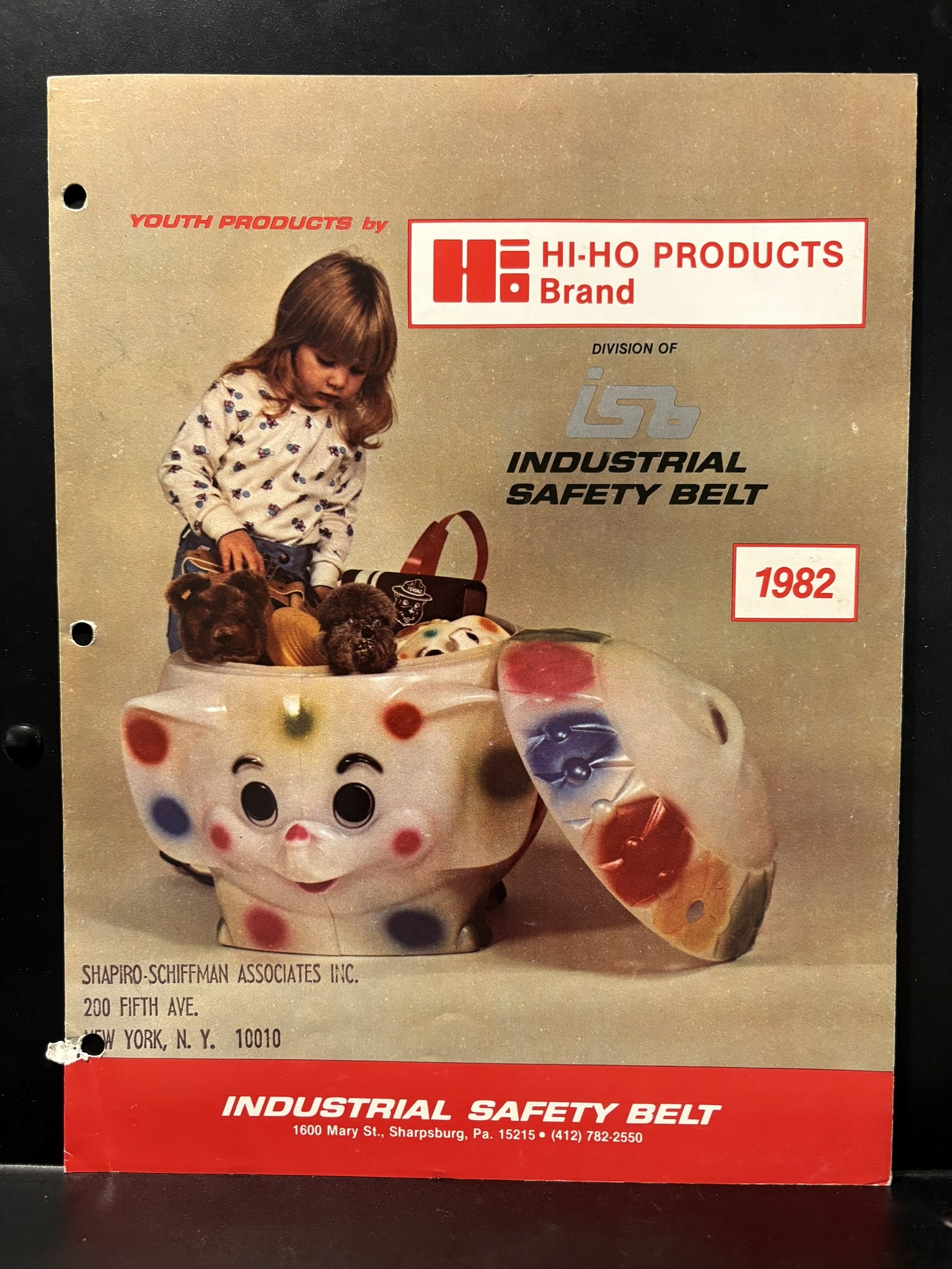 1982 Hi-Hi Products Brand, Division of ISB Industrial Safety Belt, Toy ...