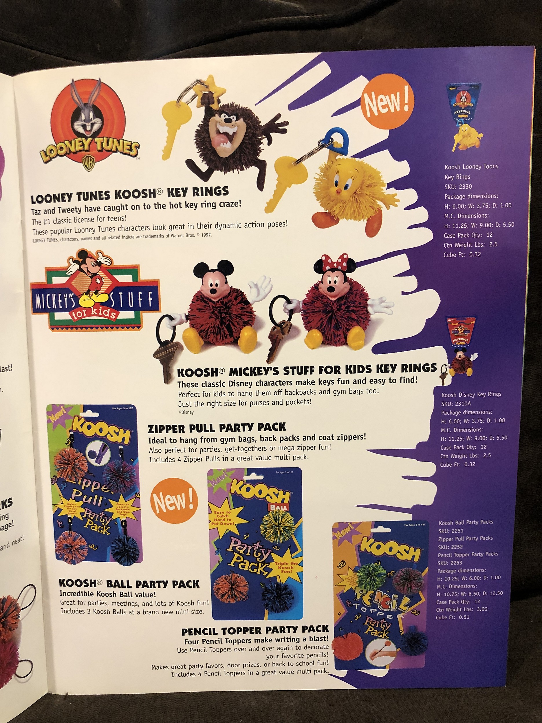 1997 OddzOn Products Toy Fair Catalog - Parry Game Preserve