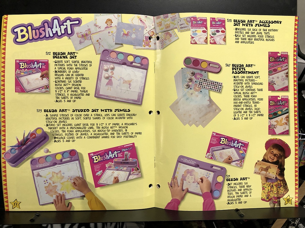 1995 Fall Ohio Art, Toy Fair Catalog - Parry Game Preserve