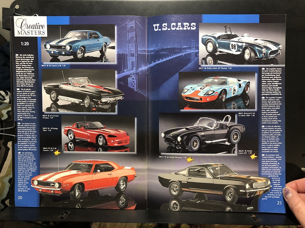 2002/03 Revell Metal Model Collection Catalog - Parry Game Preserve