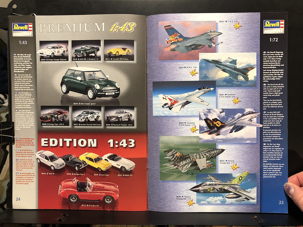 2002/03 Revell Metal Model Collection Catalog - Parry Game Preserve