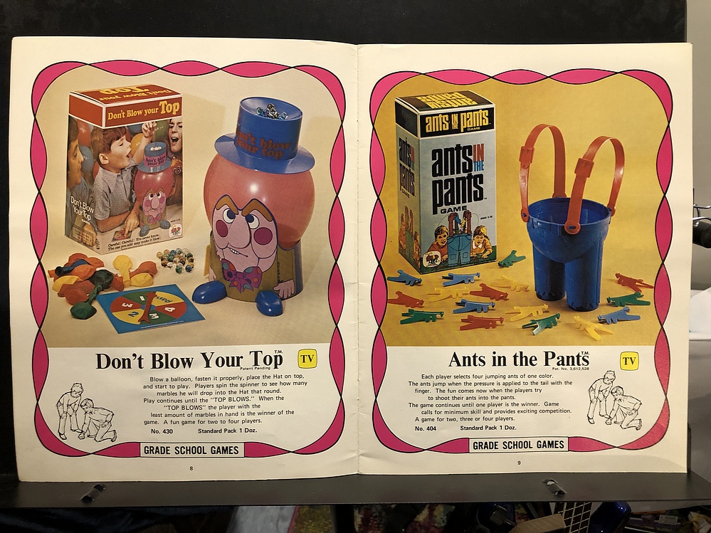 1973 The Cootie Company, Toy Fair Catalog - Parry Game Preserve