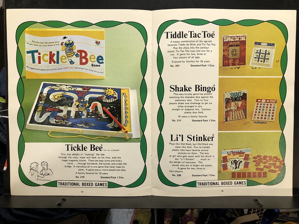 1973 The Cootie Company, Toy Fair Catalog - Parry Game Preserve