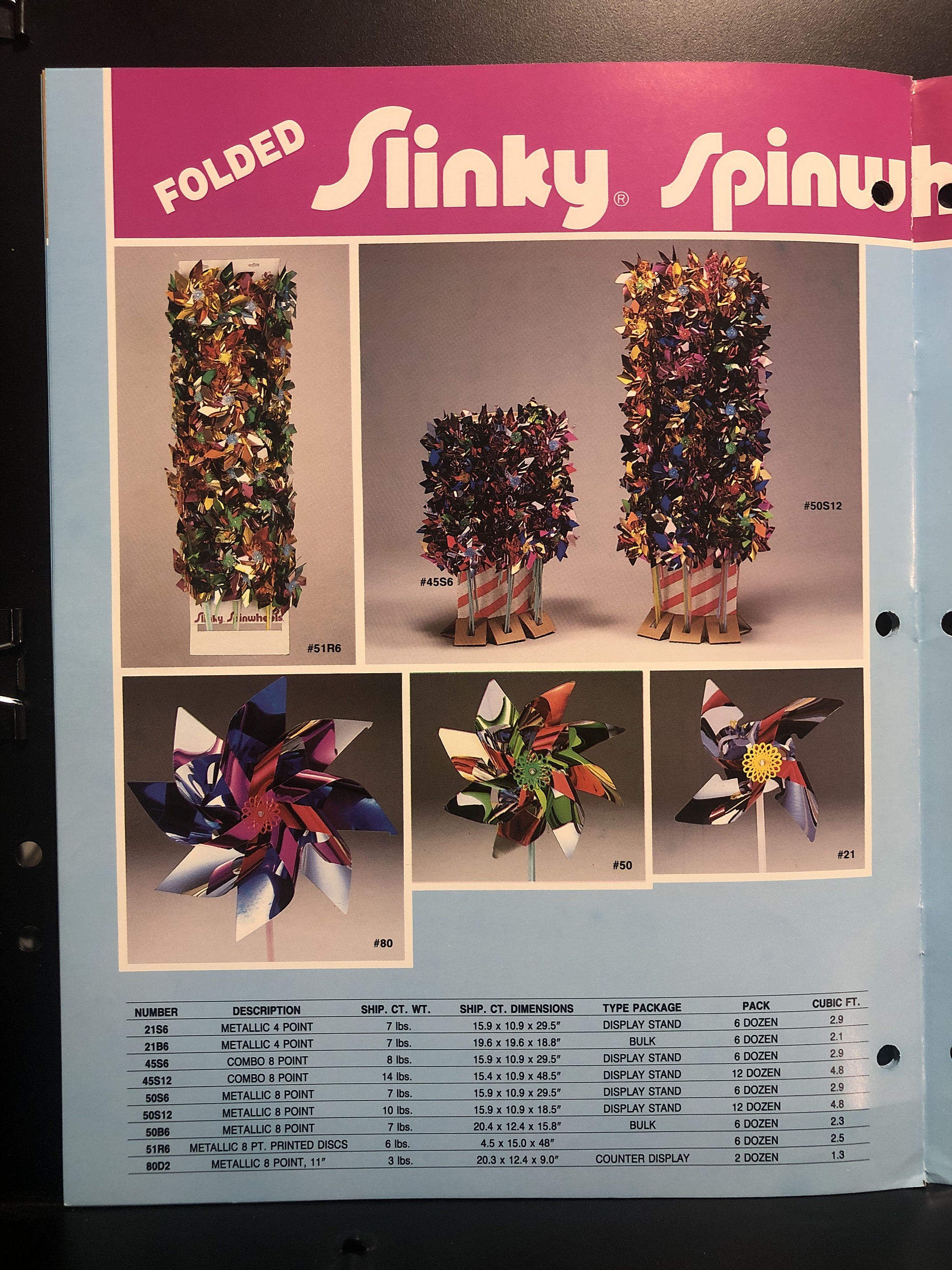 1989 Slinky Toys brand, by James Industries Inc., Toy Fair Catalog - Parry Game Preserve