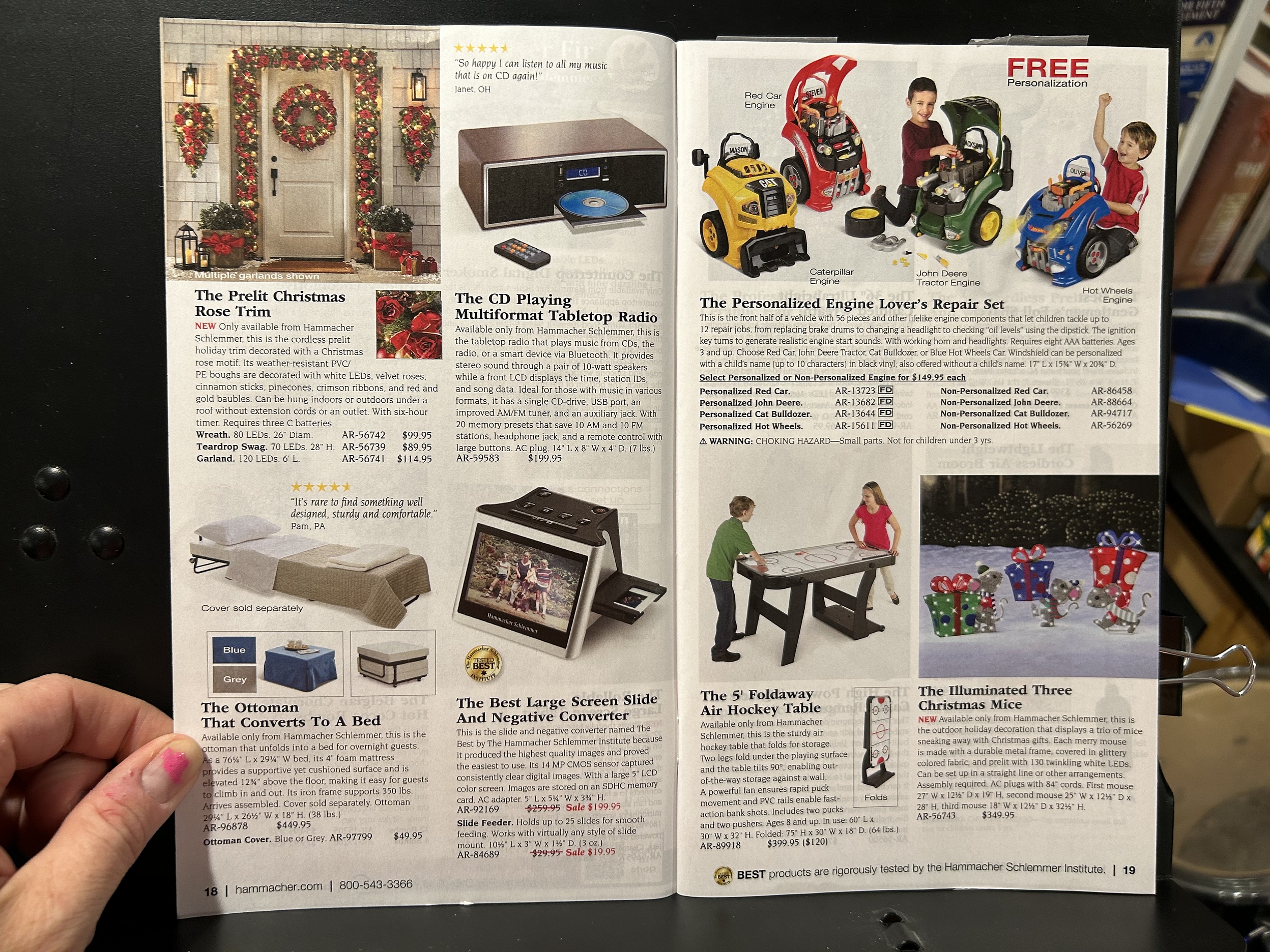 Hammacher Schlemmer, 2024 Gift Preview Catalog - Parry Game Preserve