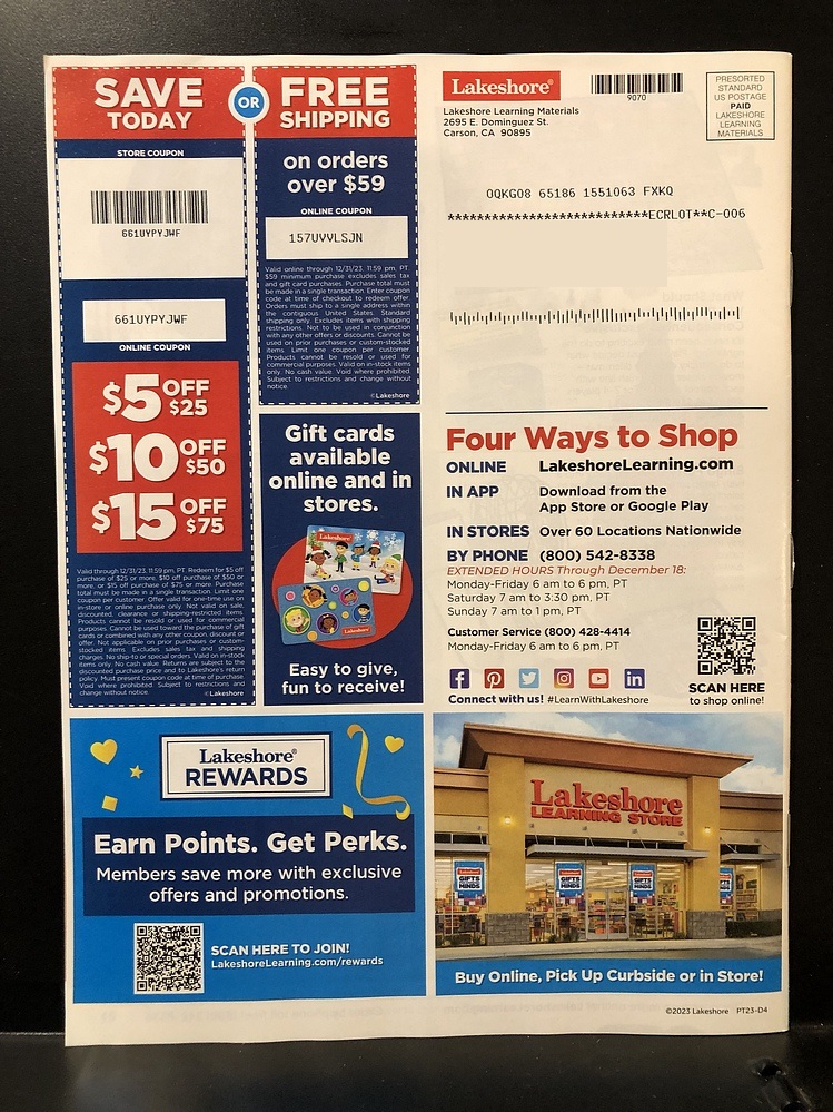 Lakeshore, 2023 Fall Catalog - Parry Game Preserve