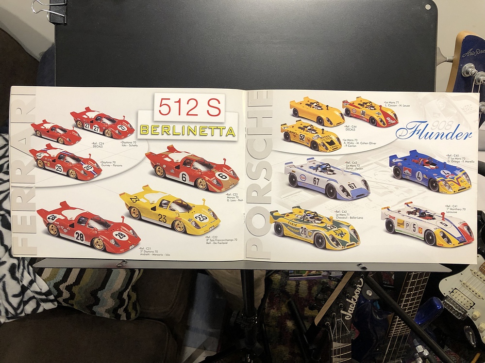 FLY Car Model, 2000 Hobby Catalog - Parry Game Preserve