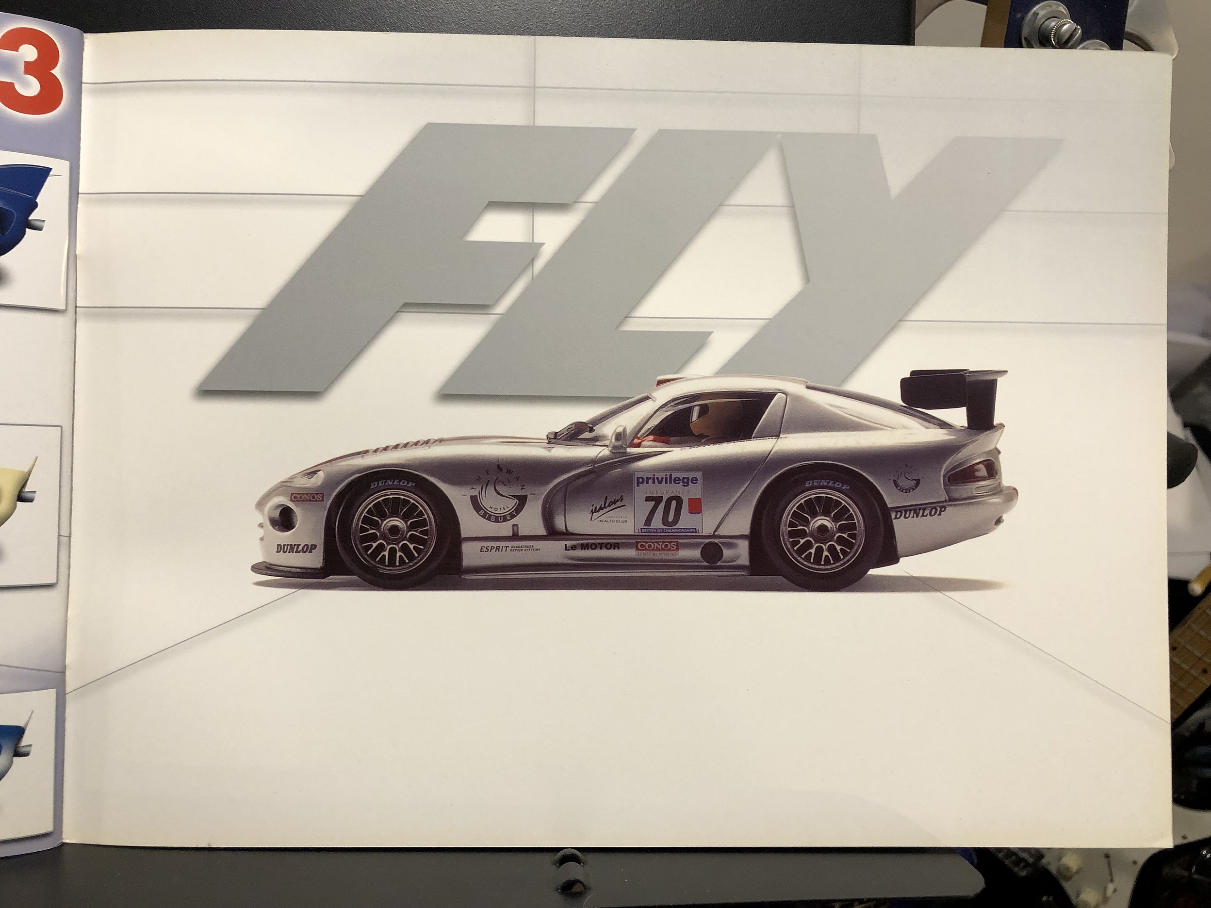 FLY Car Model, 2000 Hobby Catalog - Parry Game Preserve