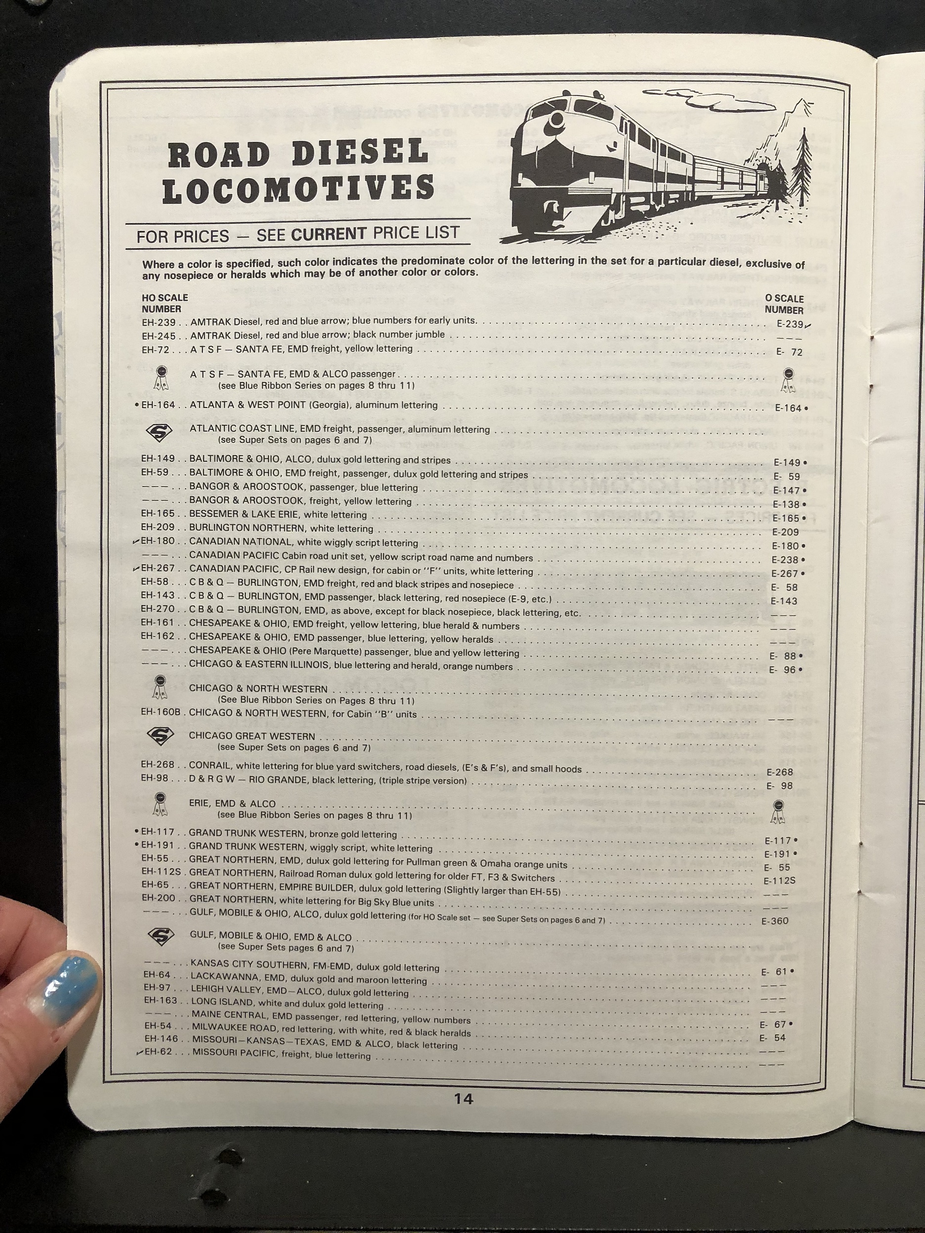 Champ Decals, 1990 Hobby Catalog, 50th Anniversary - Parry Game Preserve