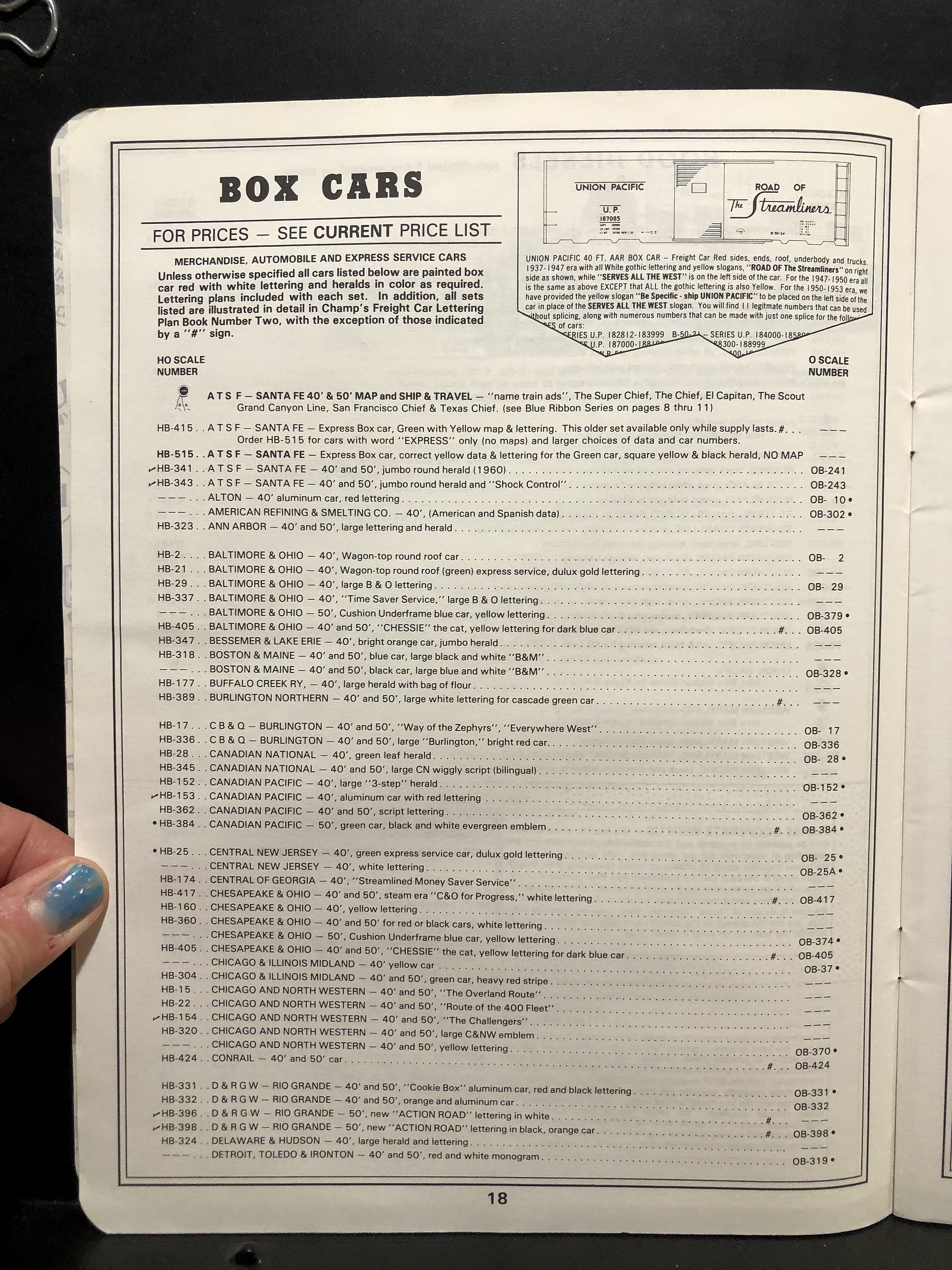 Champ Decals, 1990 Hobby Catalog, 50th Anniversary - Parry Game Preserve
