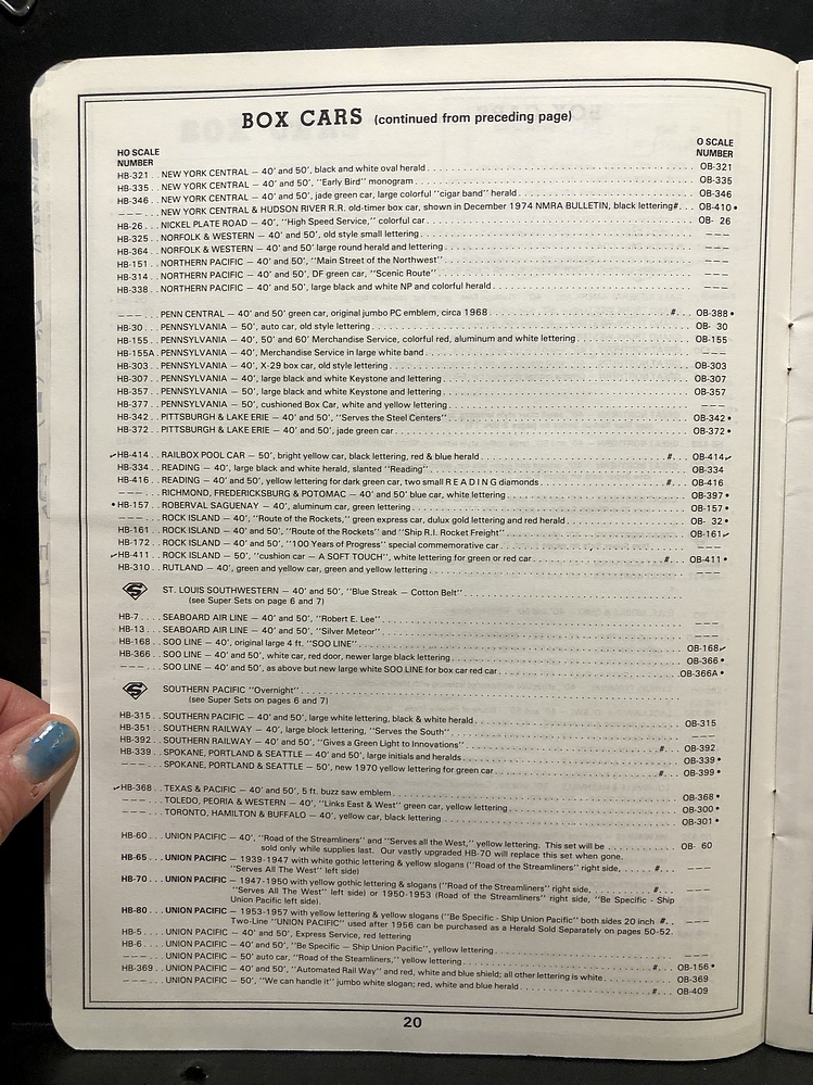 Champ Decals, 1990 Hobby Catalog, 50th Anniversary - Parry Game Preserve
