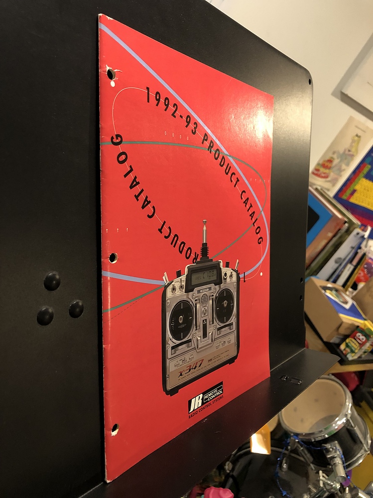 JR Remote Control, 1992-93 Hobby Catalog - Parry Game Preserve