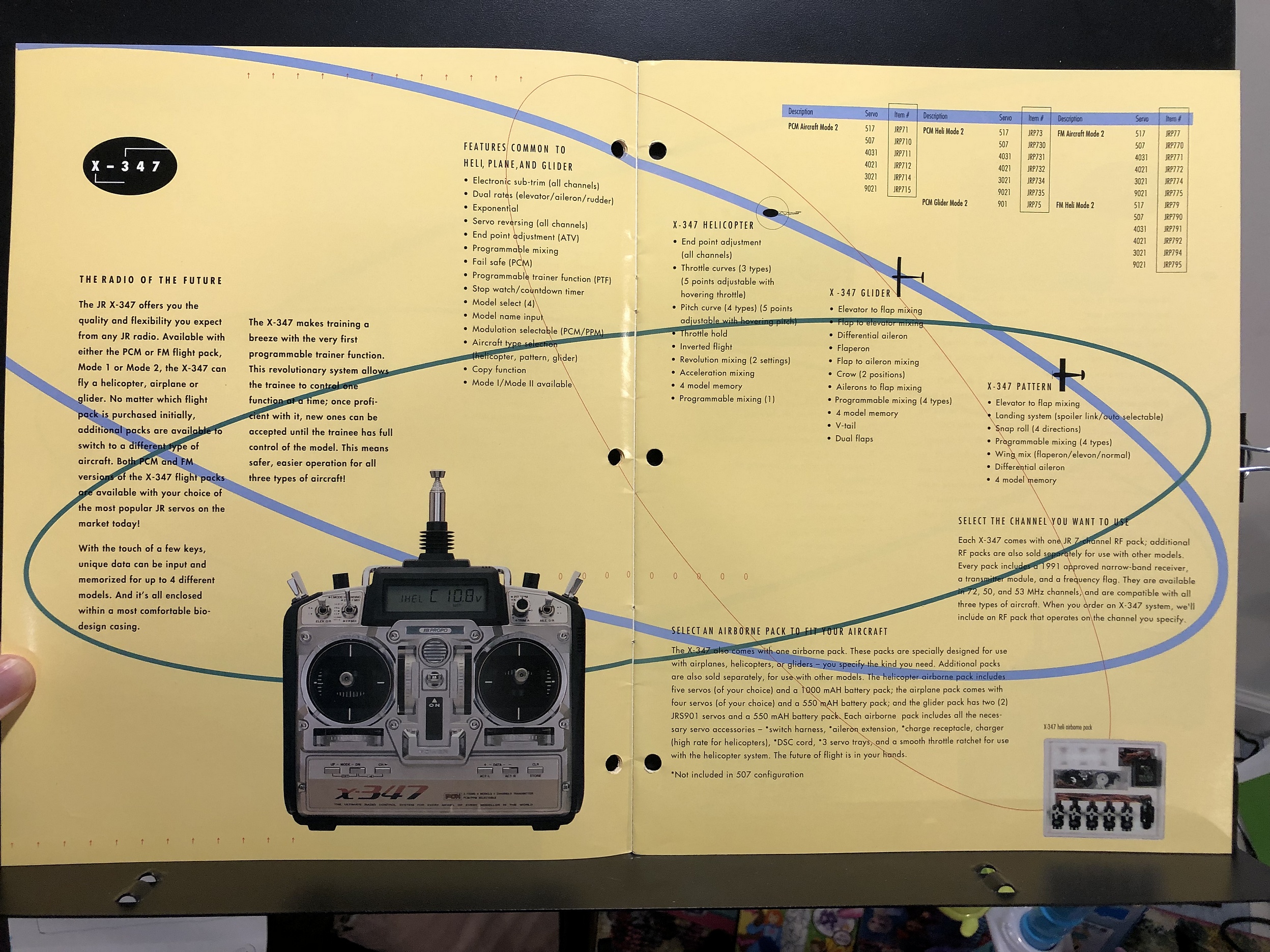 JR Remote Control, 1992-93 Hobby Catalog - Parry Game Preserve