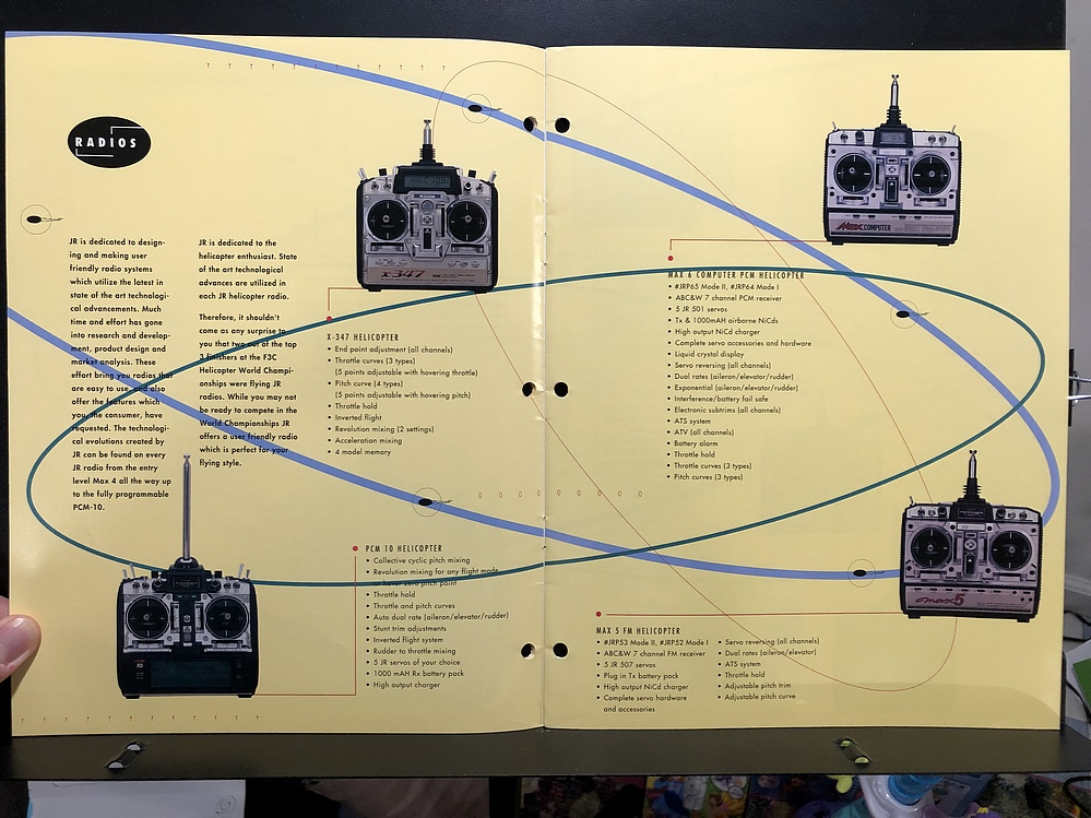 JR Remote Control, 1992-93 Hobby Catalog - Parry Game Preserve