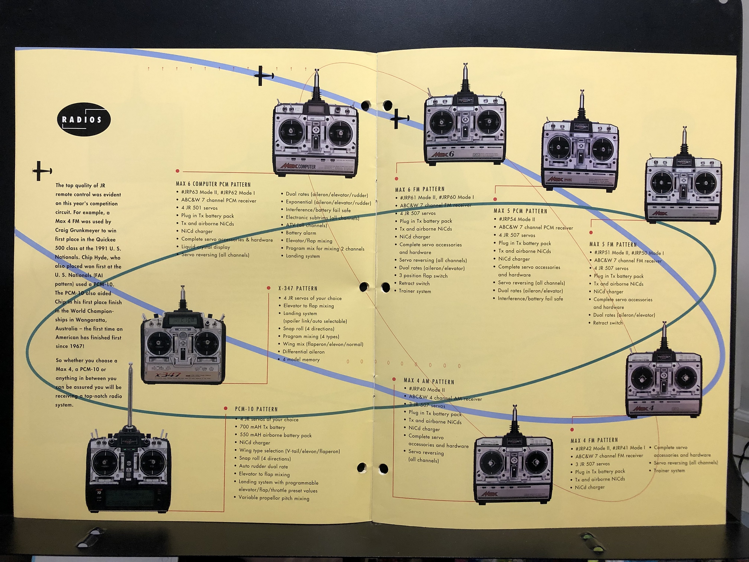 JR Remote Control, 1992-93 Hobby Catalog - Parry Game Preserve