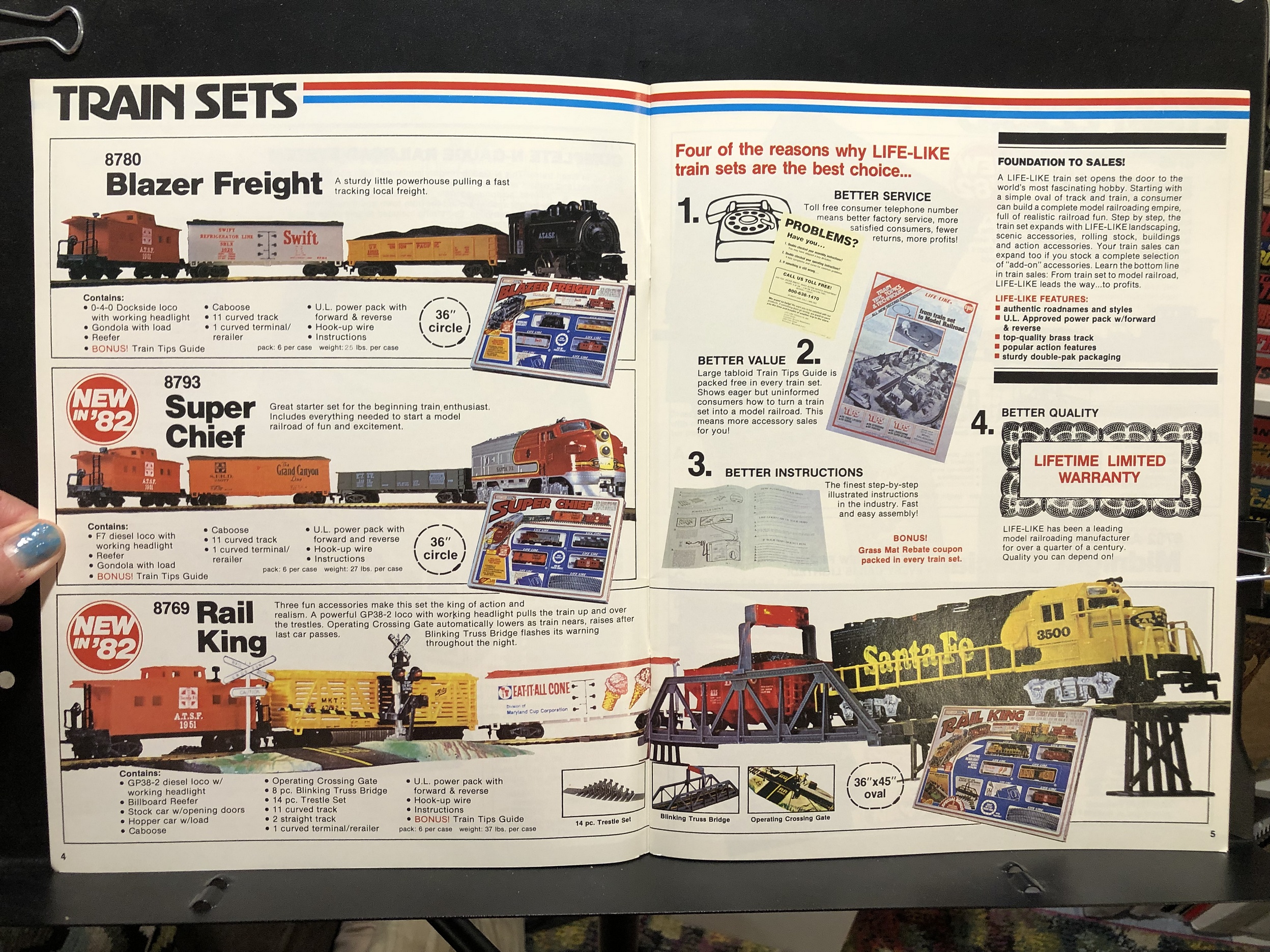 Life-Like - 1982 Catalog - Parry Game Preserve