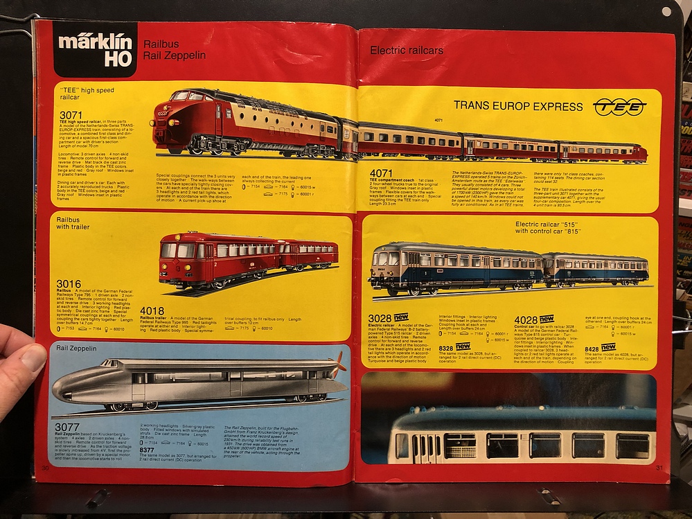 Märklin,1977 E Hobby Catalog - Parry Game Preserve