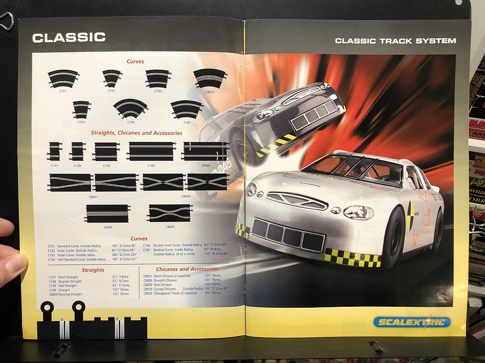 Scalextric Catalog #14, Advanced and Classic Track Systems - Parry Game ...