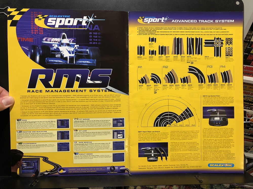 Scalextric Catalog #14, Advanced and Classic Track Systems - Parry Game ...