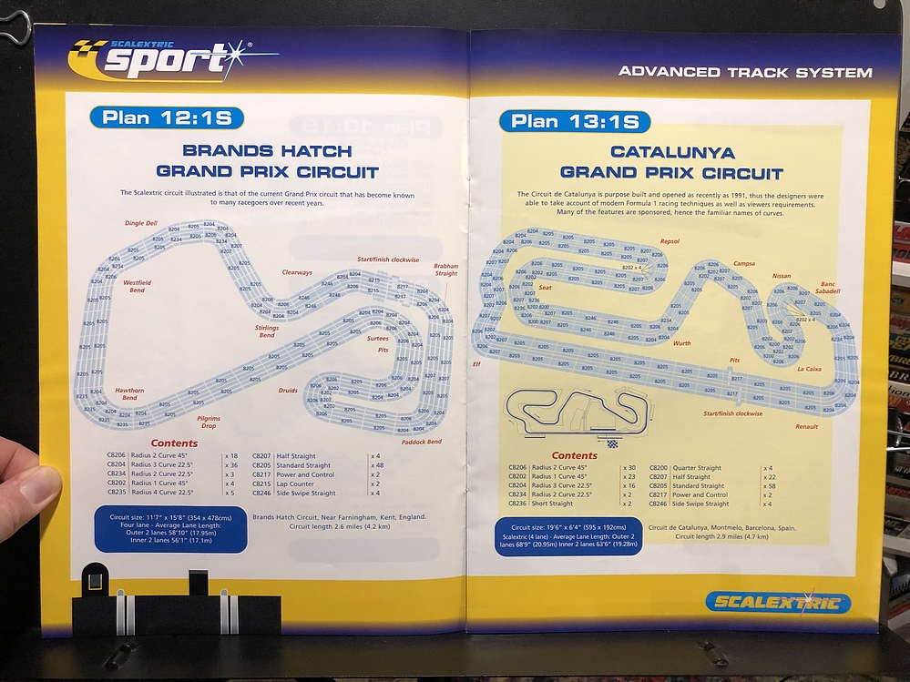 Scalextric Catalog #14, Advanced and Classic Track Systems - Parry Game ...