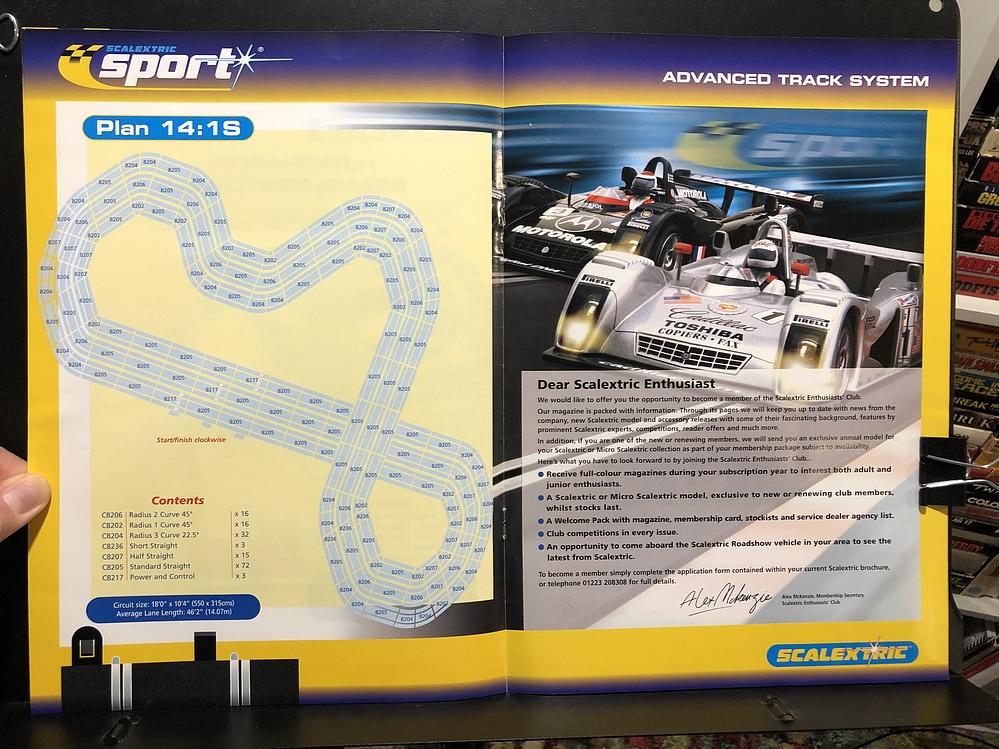 Scalextric Catalog #14, Advanced and Classic Track Systems - Parry Game ...