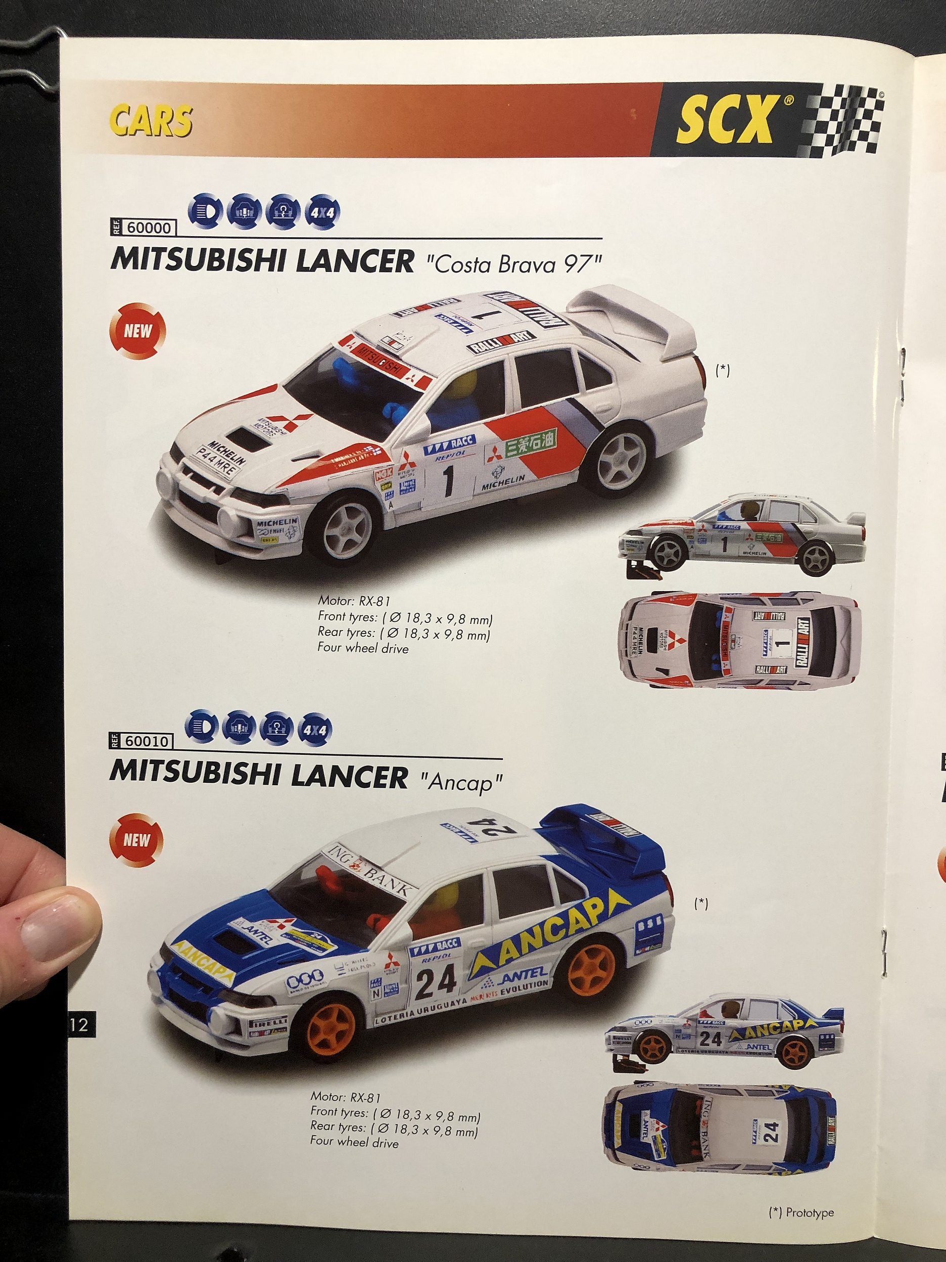 TecniToys, 1998 SCX Hobby Catalog - Parry Game Preserve