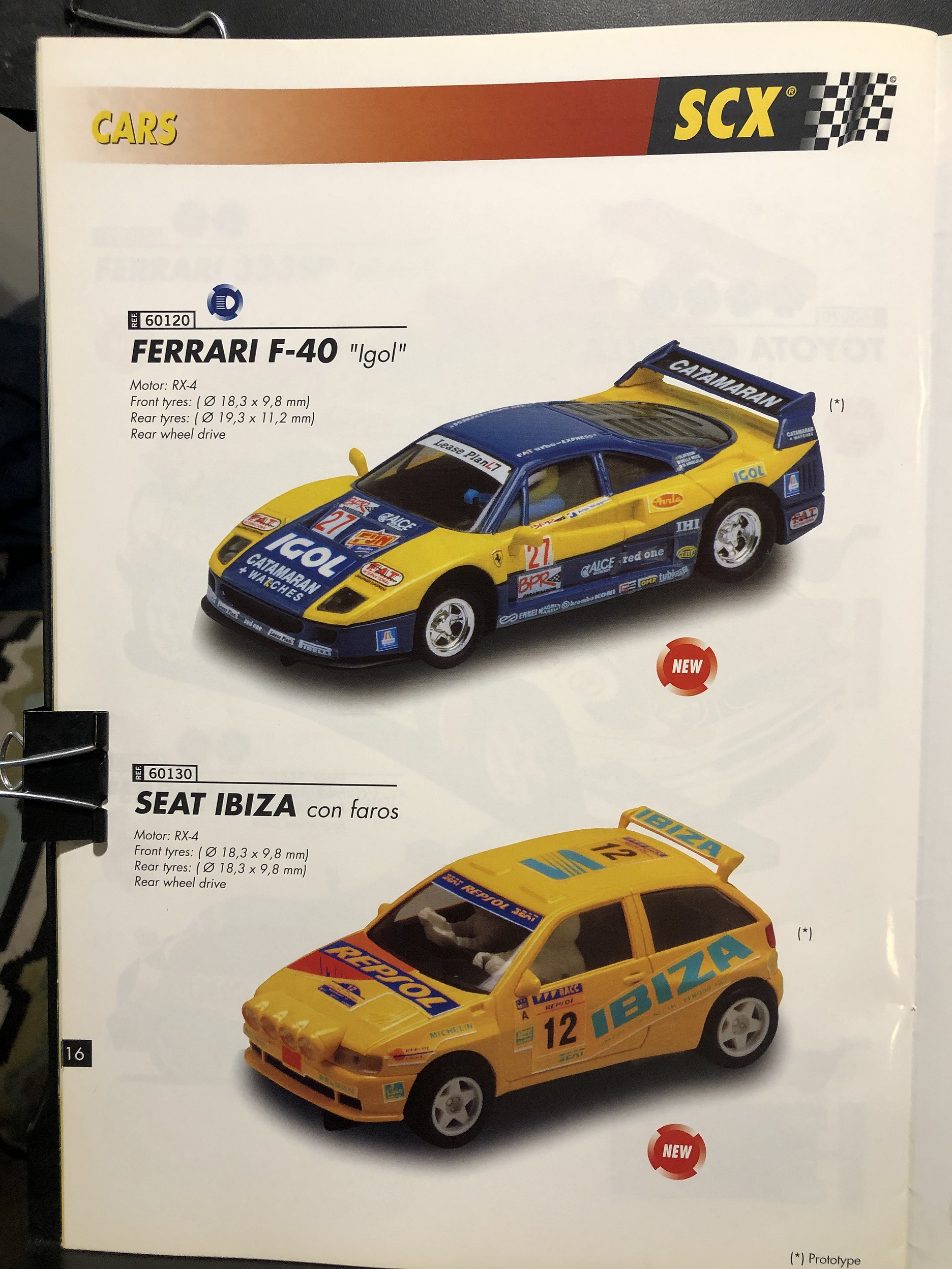 TecniToys, 1998 SCX Hobby Catalog - Parry Game Preserve