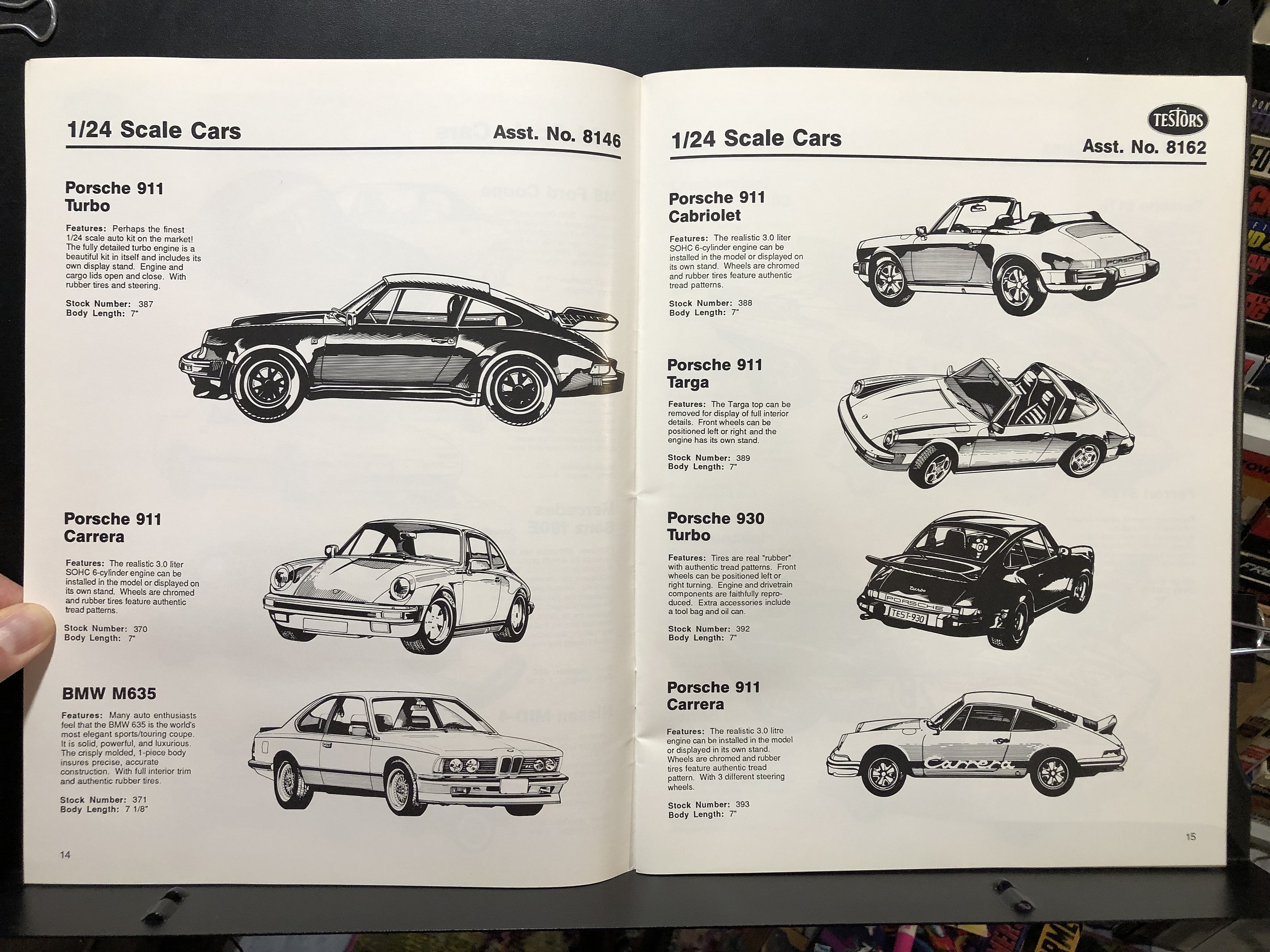 Testors, 1988 Plastic Model Kits Hobby Catalog - Parry Game Preserve
