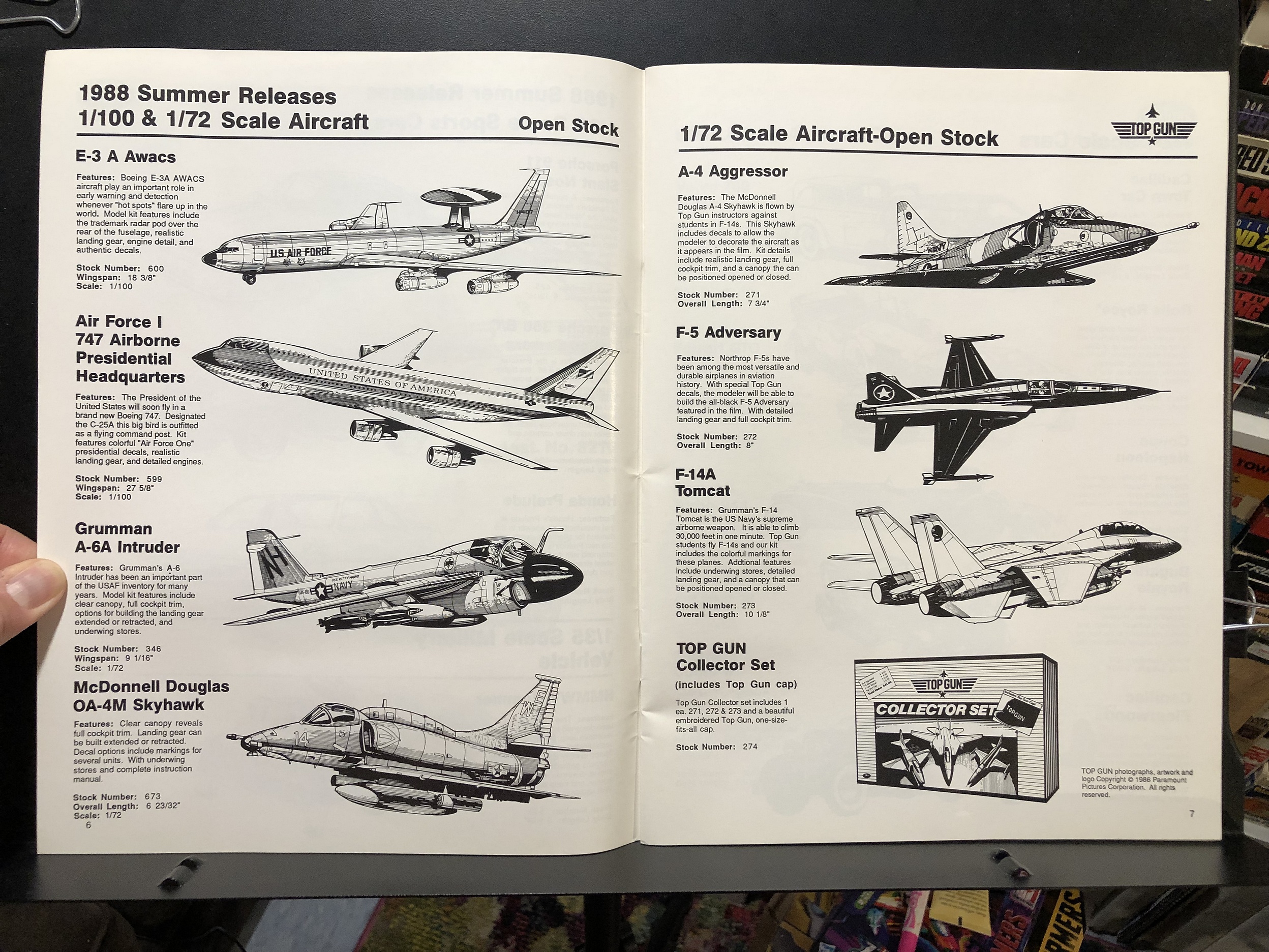 Testors, 1988 Plastic Model Kits Hobby Catalog - Parry Game Preserve