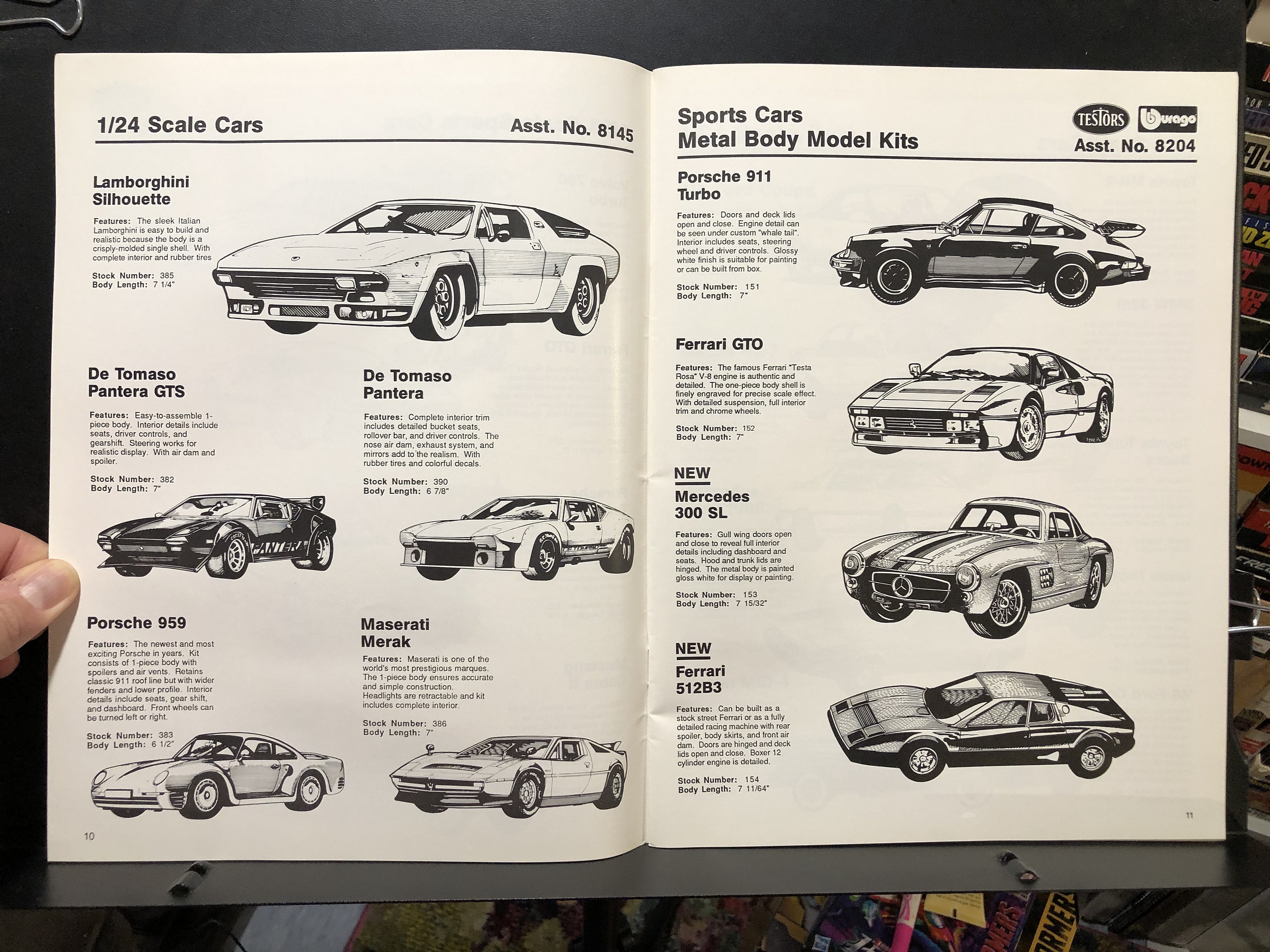 Testors, 1988 Plastic Model Kits Hobby Catalog - Parry Game Preserve