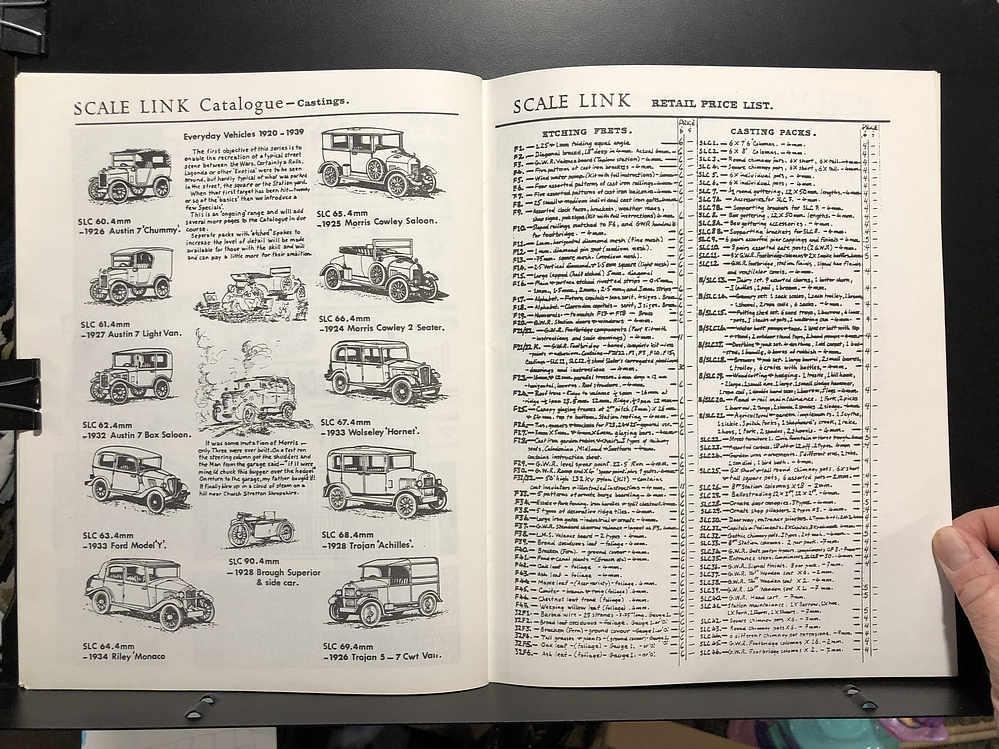 VLS Warwinds, 1986 Hobby Catalog - Parry Game Preserve