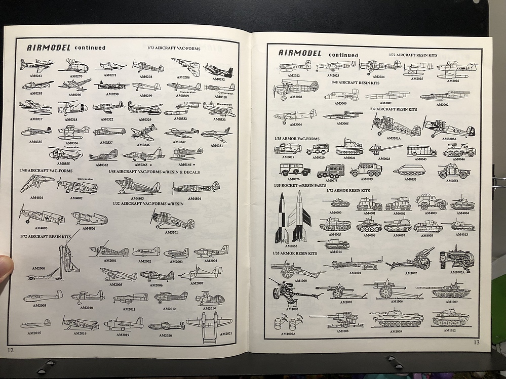 VLS Warwinds / VLS Stingray, 1988 Hobby Catalog - Parry Game Preserve